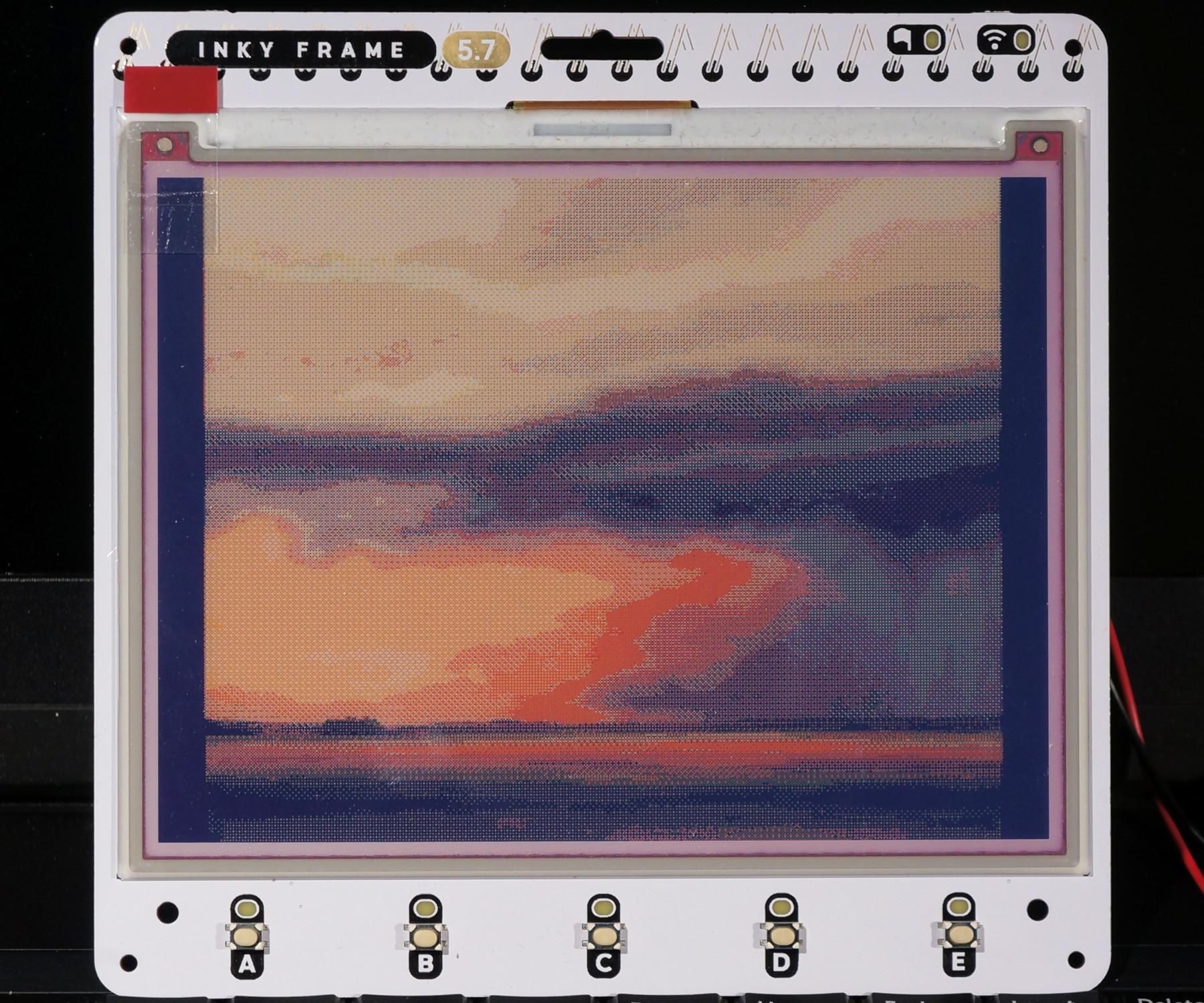 Pimoroni Inky Frame Comparison - 4 Inch Vs 5.7 Inch : 18 Steps (with ...