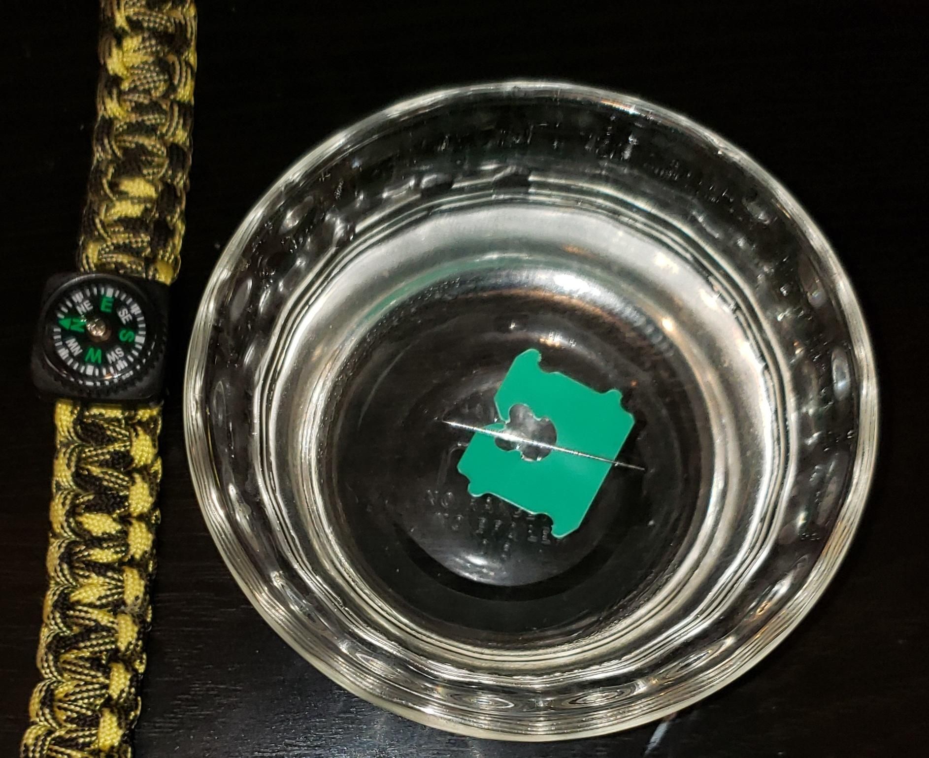 DIY Compass With Common Items : 3 Steps - Instructables