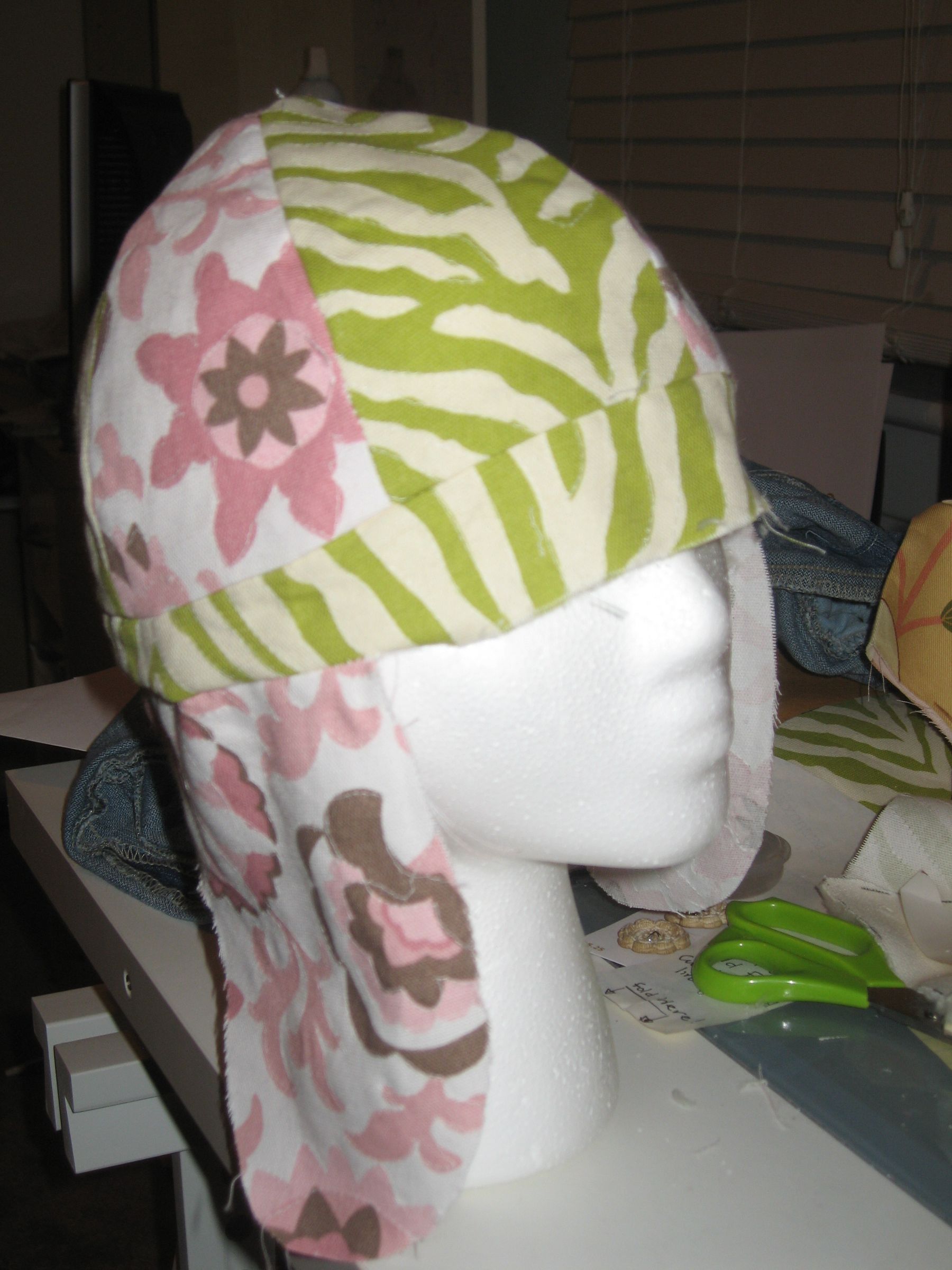 Crazy Hat With Earflaps! With Glow in the Dark Highlights! : 10 Steps ...