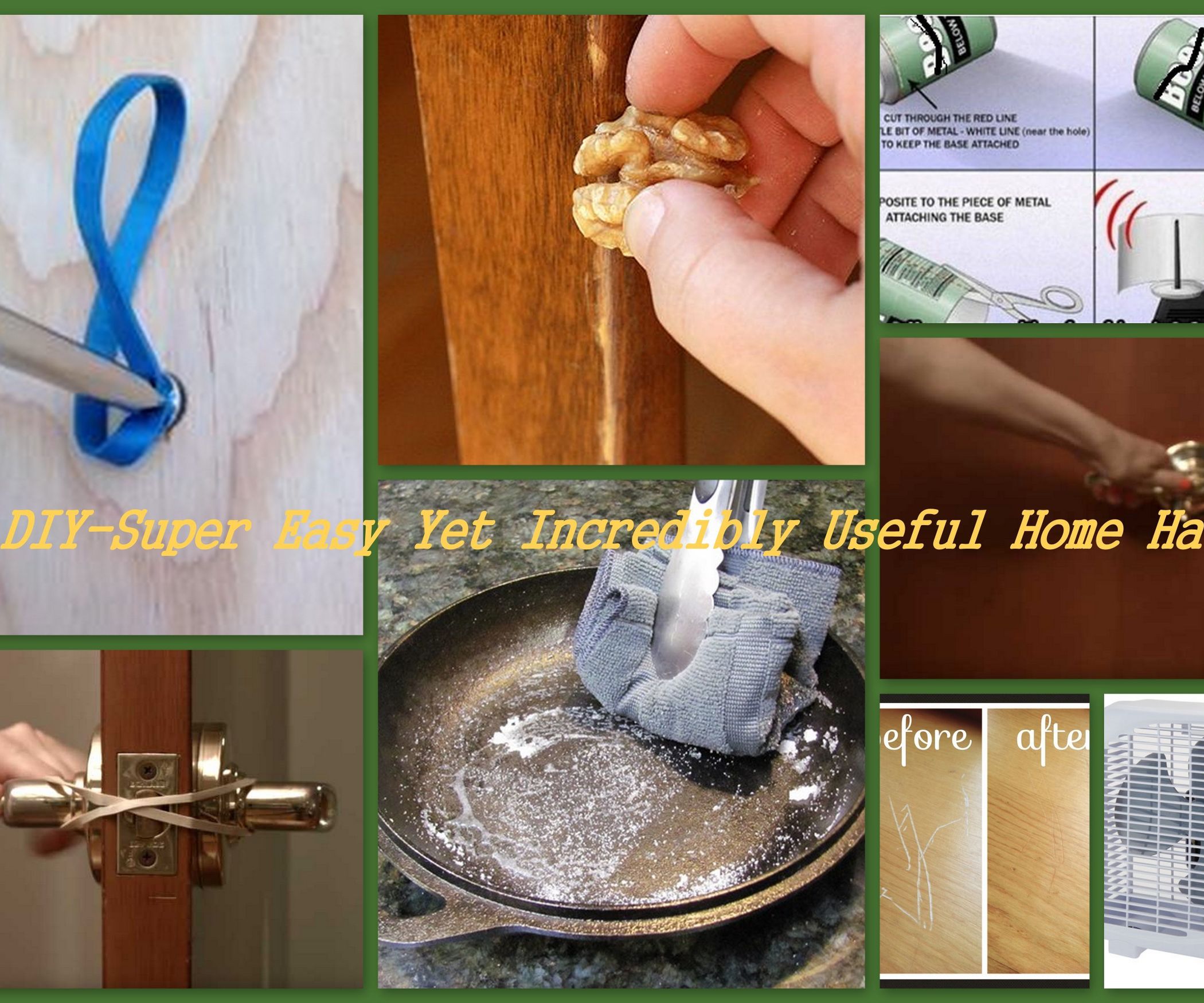 DIY-Super Easy Yet Incredibly Useful Home Hacks : 7 Steps - Instructables