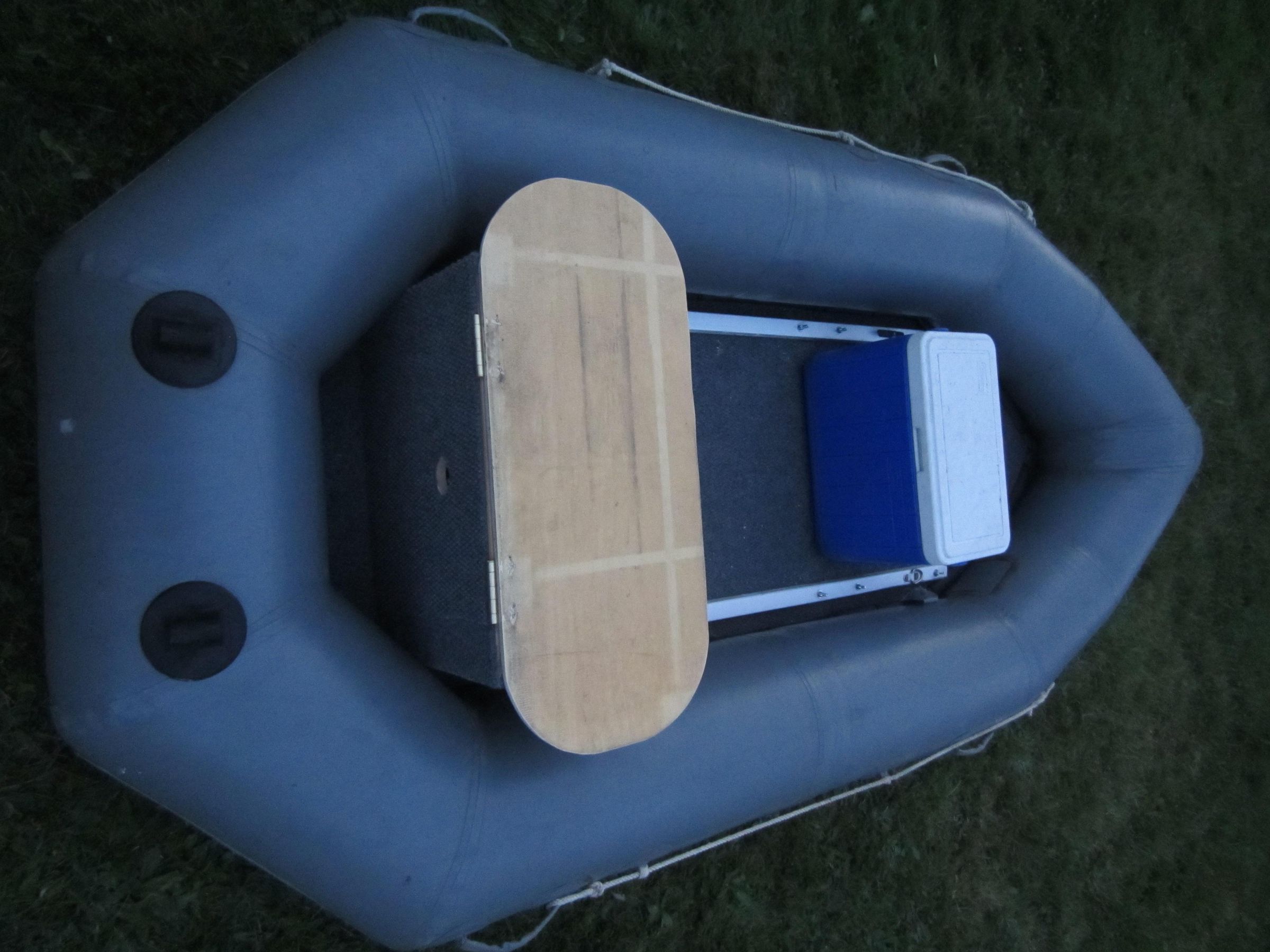 Inflatable Boat Floorboard & Seat : 10 Steps (with Pictures ...