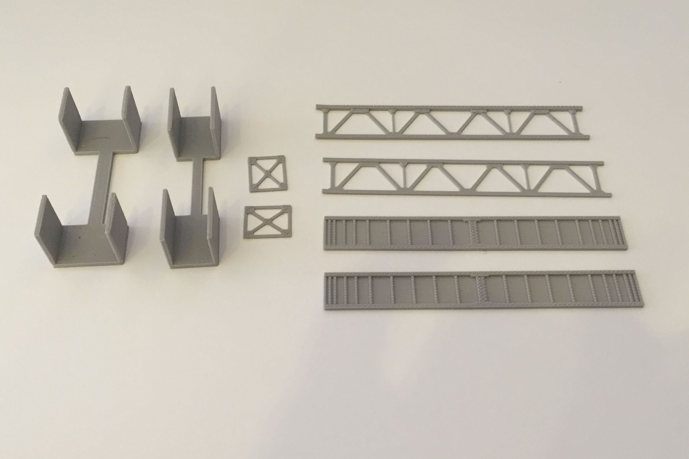 Building a 1:160 (N) Scale Model of a Plate Girder Railroad Bridge : 6 ...
