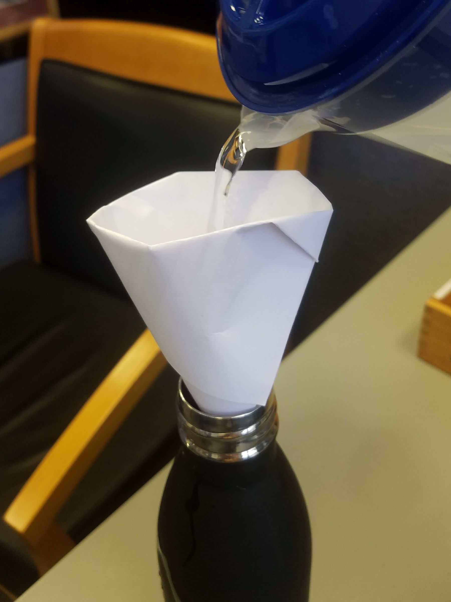 Strong Paper Funnel : 7 Steps - Instructables
