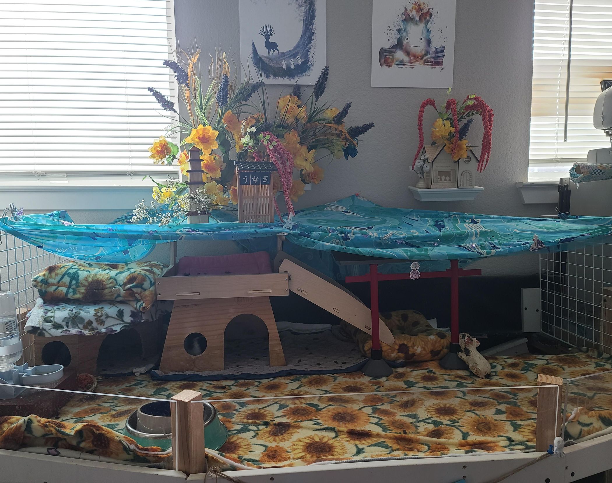 Yellow: Summer Decorating Your Small Pet's Home : 9 Steps - Instructables