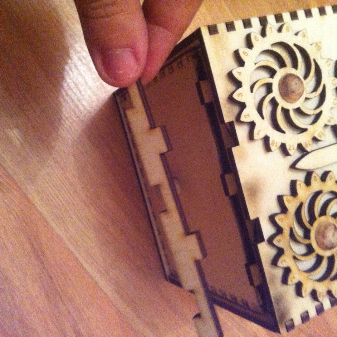 Candy Vault - Wood Box With Secret Mechanical Lock : 11 Steps (with ...