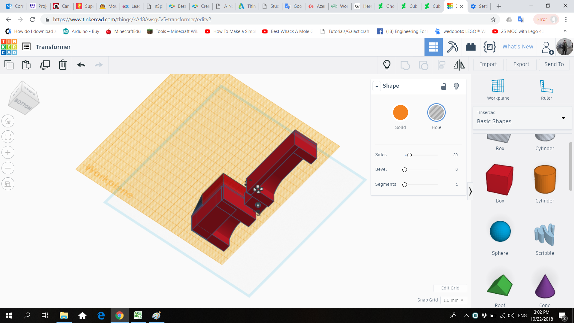 Creating a Transformer With Tinkercad : 15 Steps (with Pictures ...