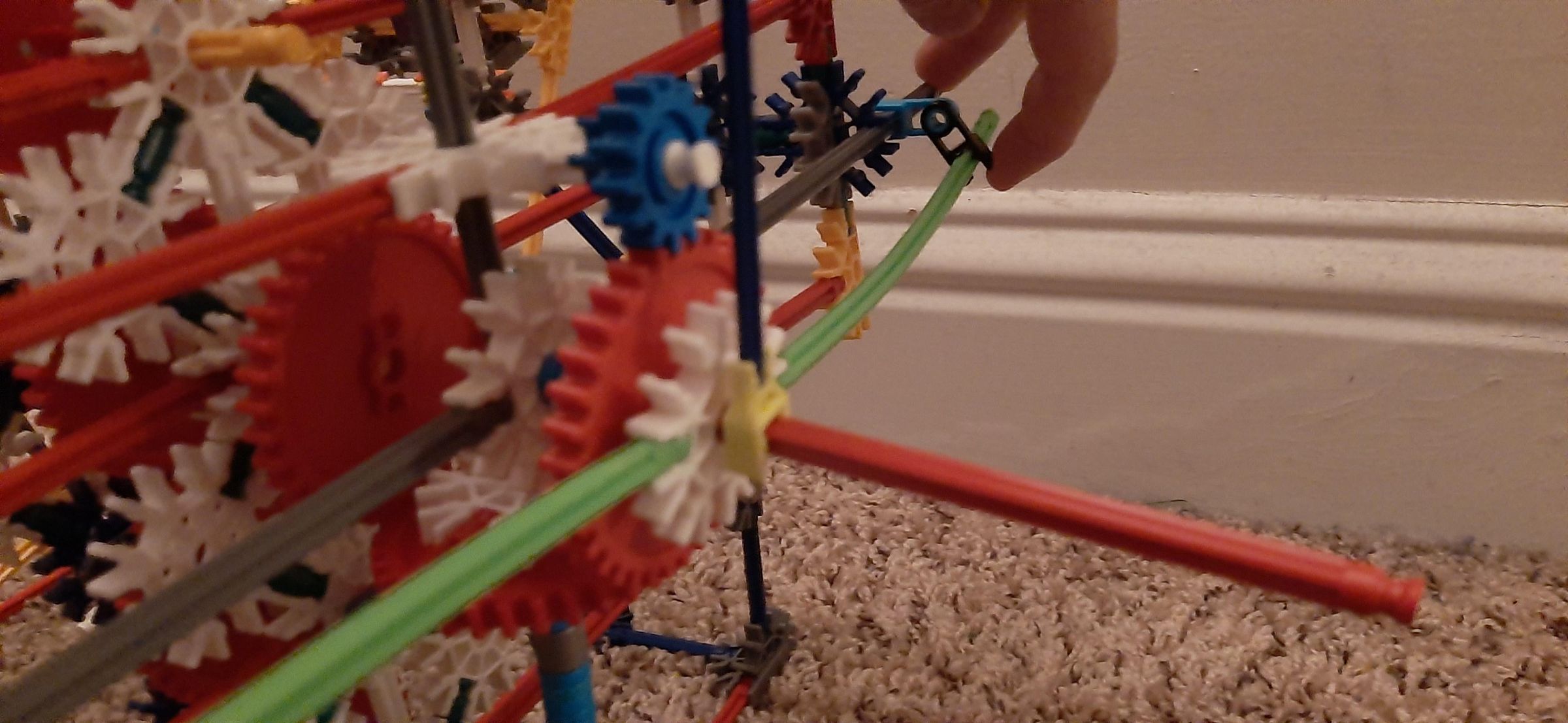 Knex Gear Powered Ferris Wheel : 3 Steps - Instructables