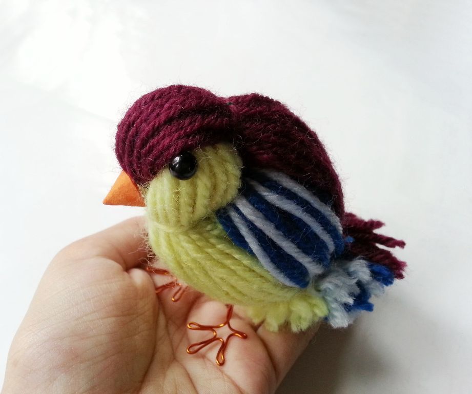 DIY Cute Yarn Bird : 5 Steps (with Pictures) - Instructables