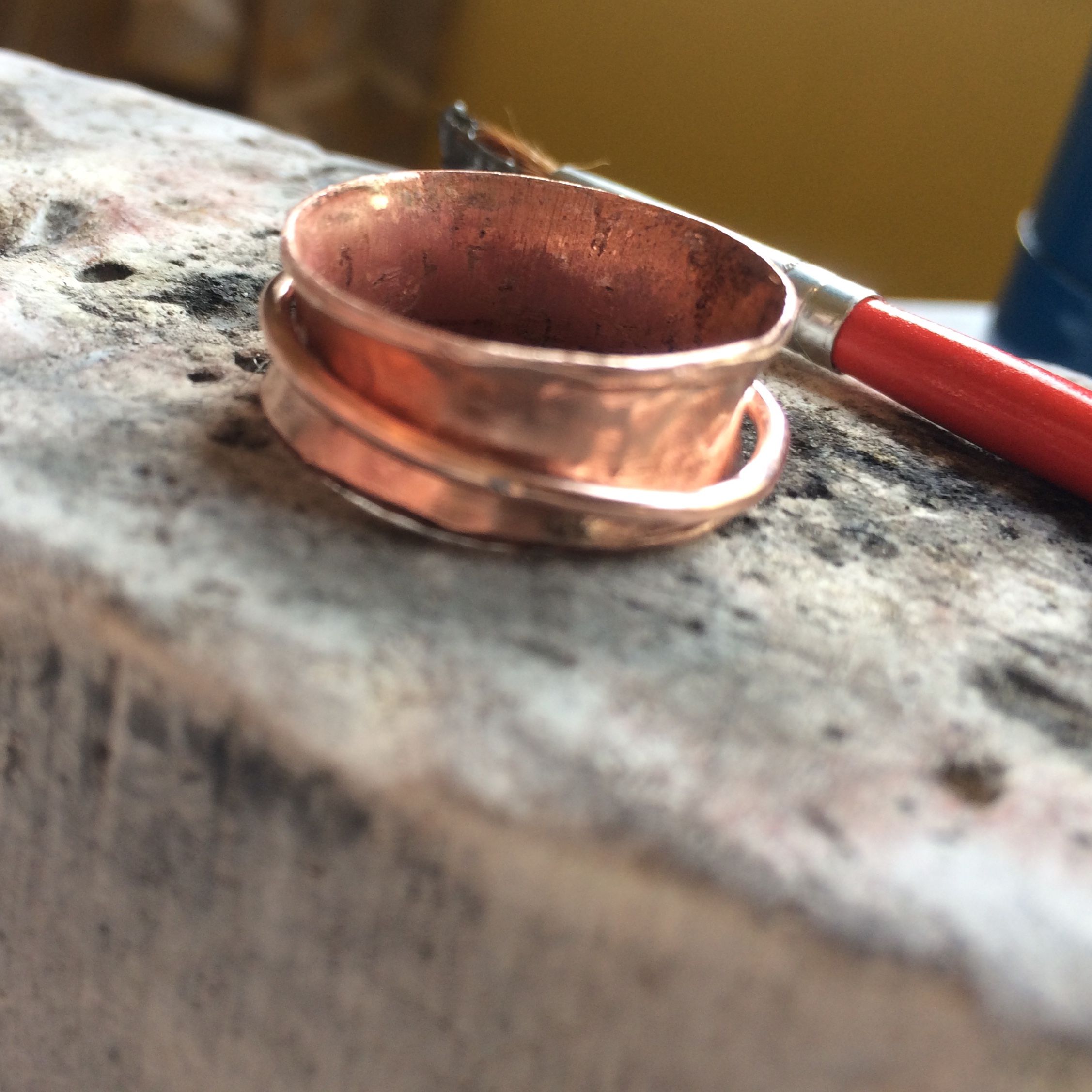 Recycled Copper Spinner Ring : 12 Steps (with Pictures) - Instructables