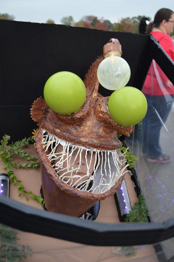 Aquarium Costume Halloween Angler Fish In A Aquarium (with Pictures)