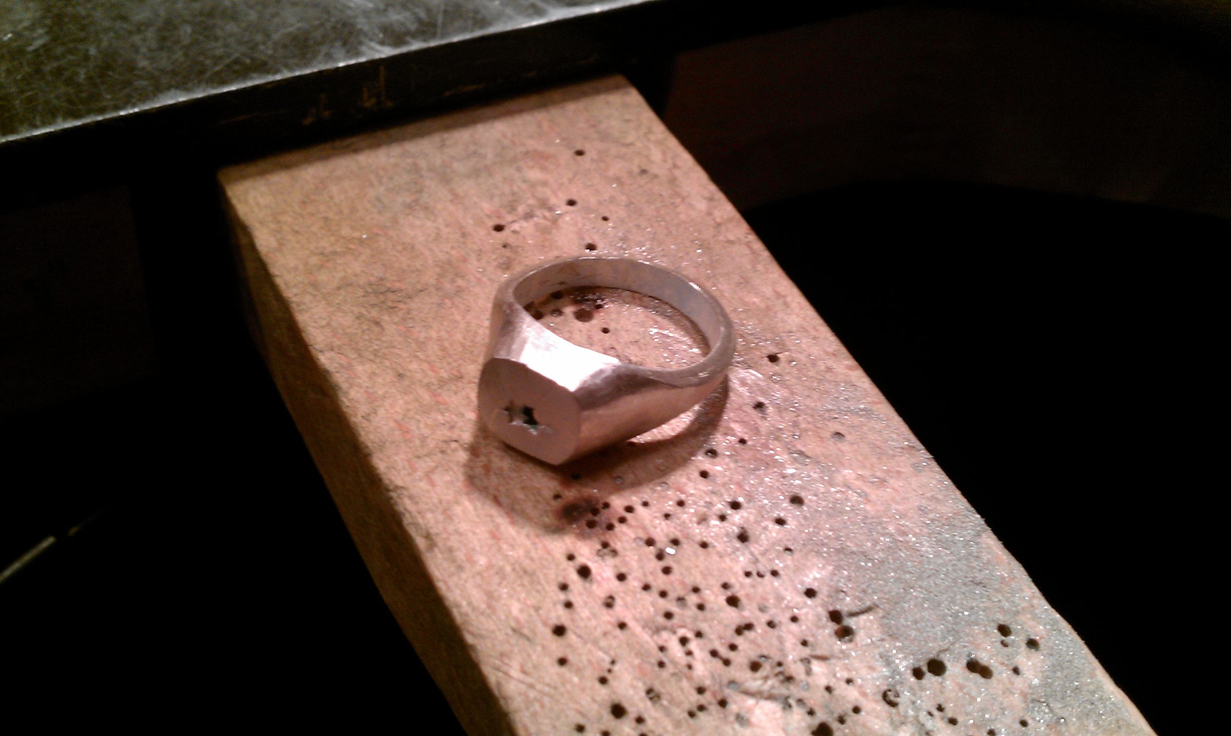 How to Make a Silver Signet Ring : 13 Steps (with Pictures) - Instructables