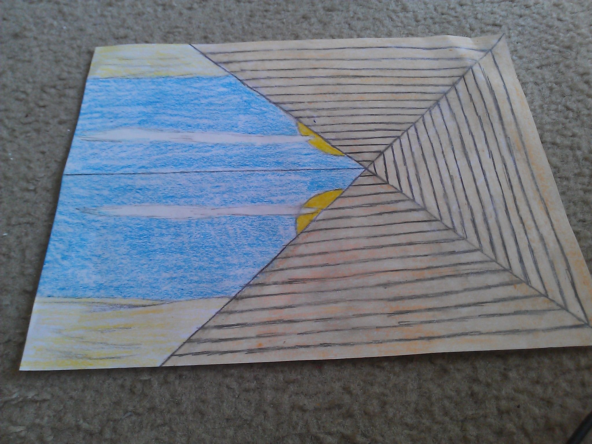 Paper 3D Pyramid : 16 Steps - Instructables