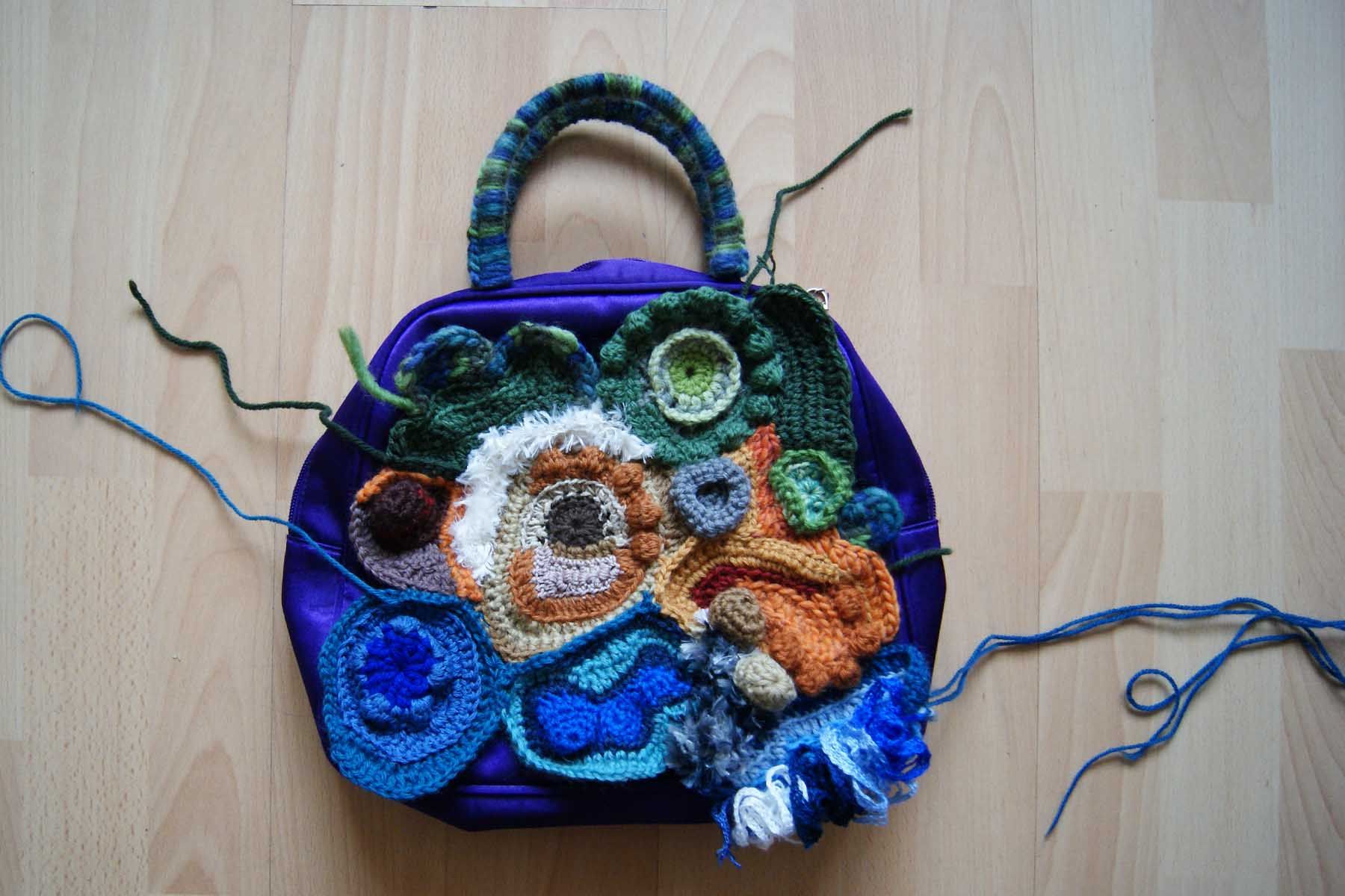 Freeform Crochet Bag: : 12 Steps (with Pictures) - Instructables