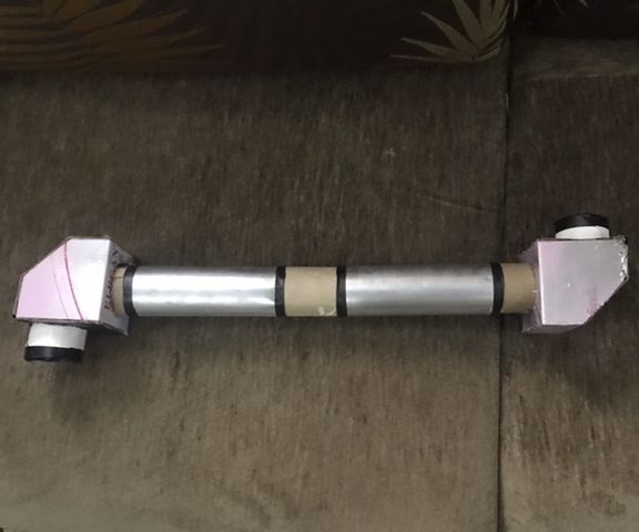 Cardboard Modular Periscope With Adjustable Height : 5 Steps ...