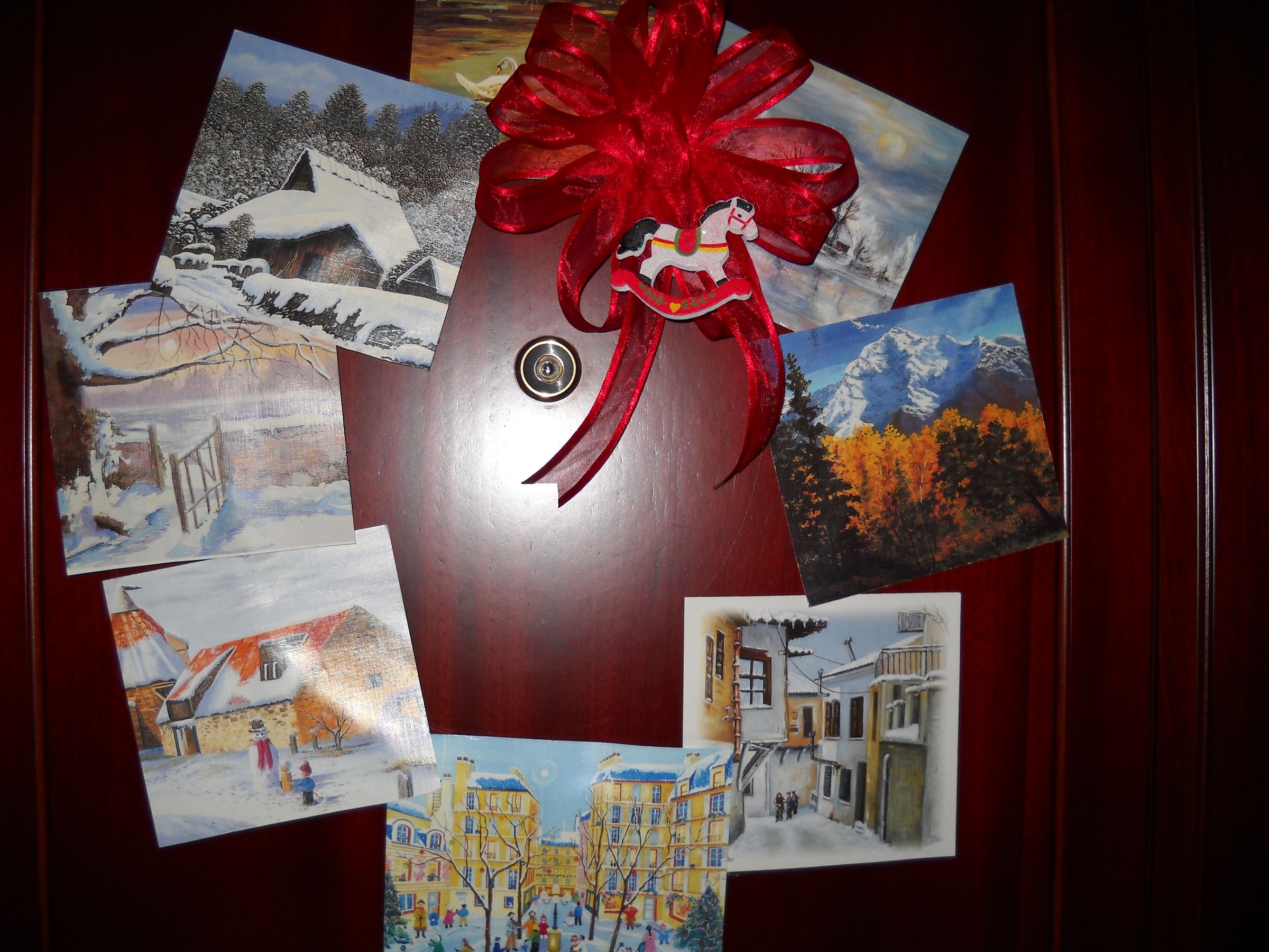 Christmas Card Wreath - Instructables