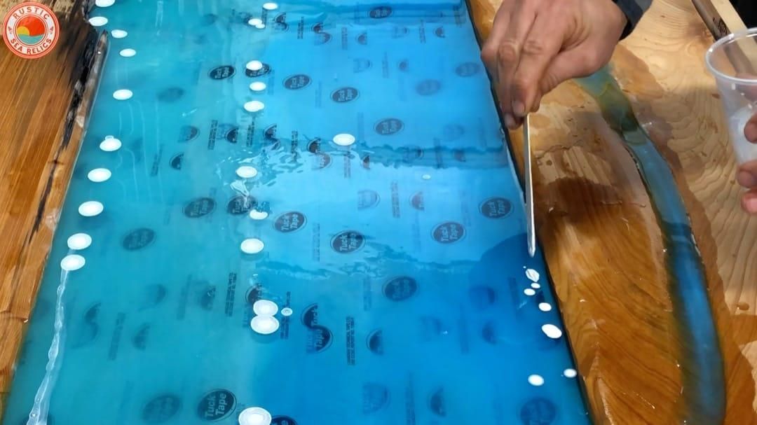 How to Make Epoxy Resin Ocean Art With Waves : 14 Steps (with Pictures ...