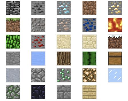 Paper Minecraft Blocks