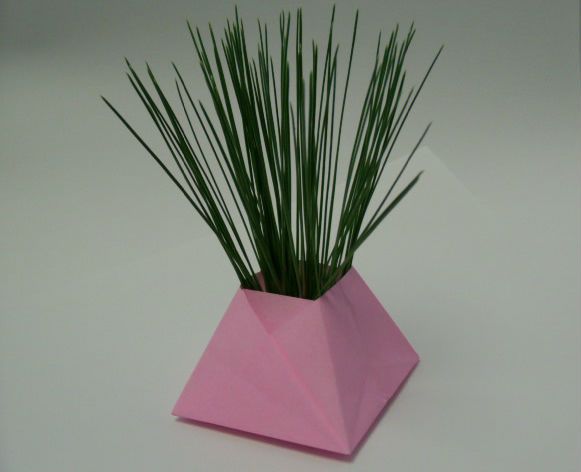 Pyramid Origami Box : 6 Steps - Instructables
