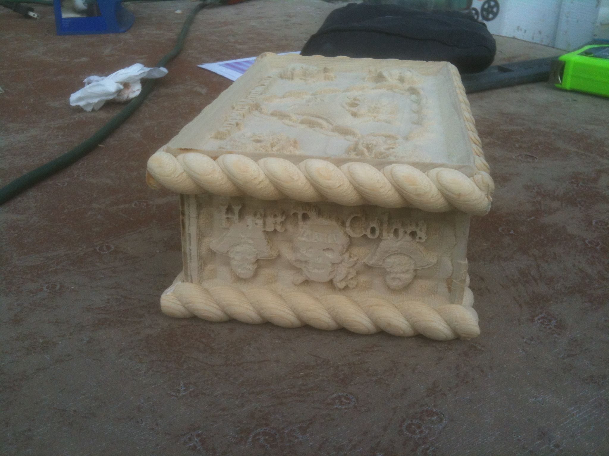 The Carvewright / Compucarve Pirate Jewelry Box - Instructables
