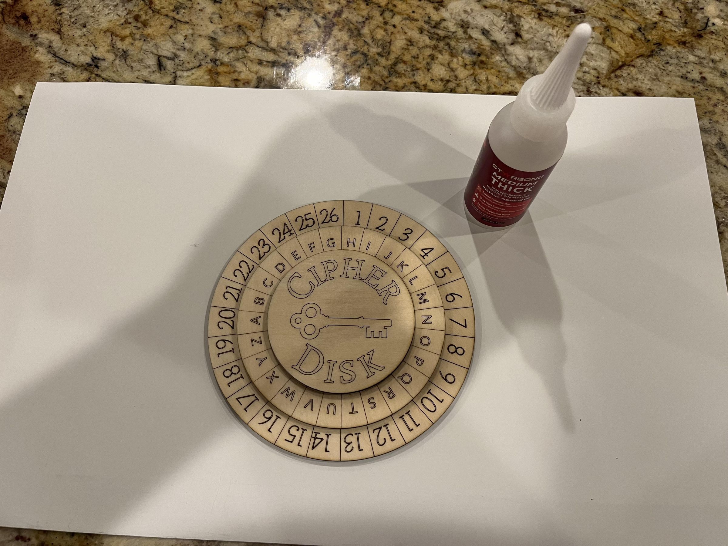 Cipher Disk Decoder for Escape Rooms : 6 Steps - Instructables