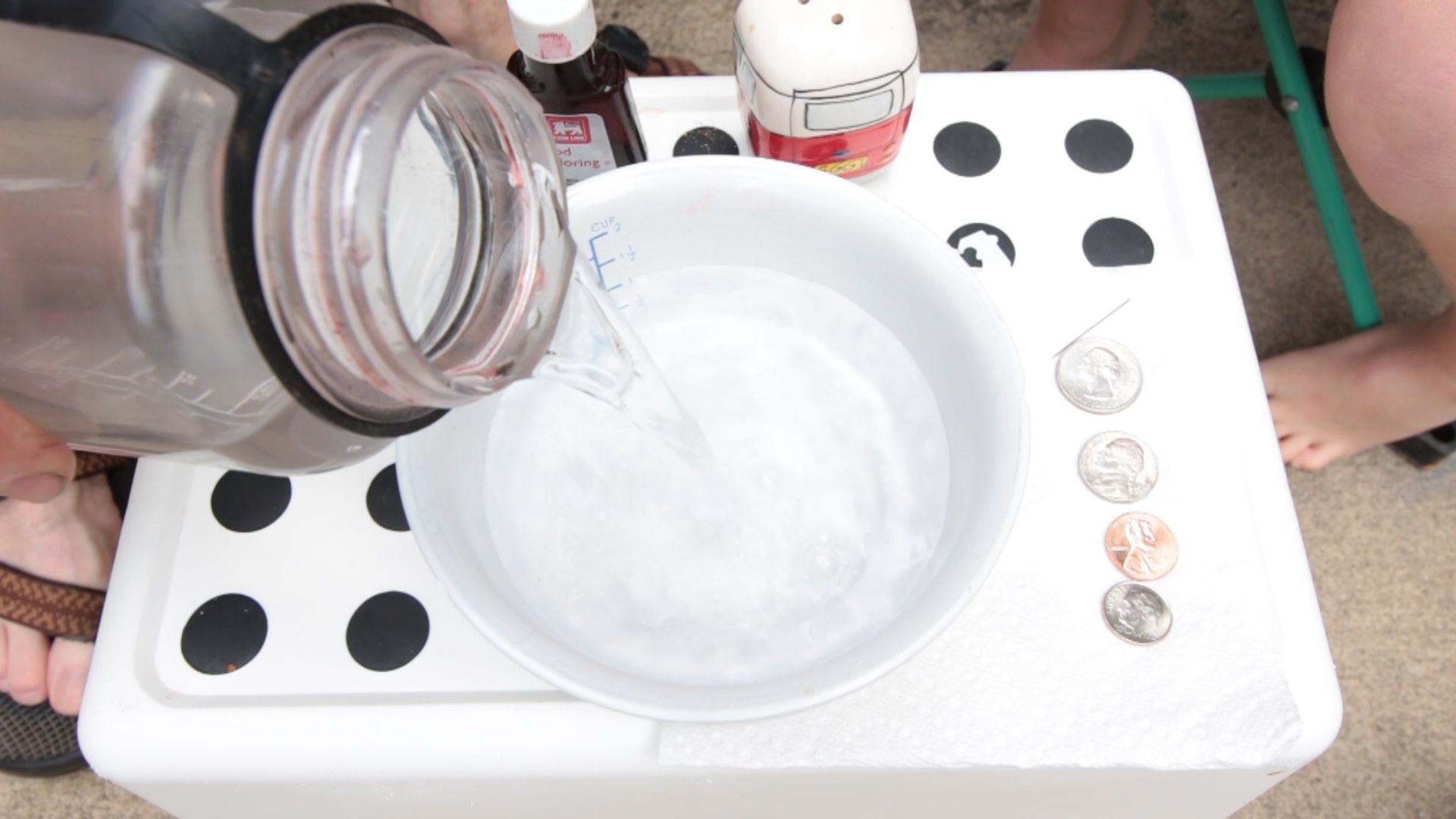 Surface Tension Science Experiments With Common Houshold Items : 5 ...