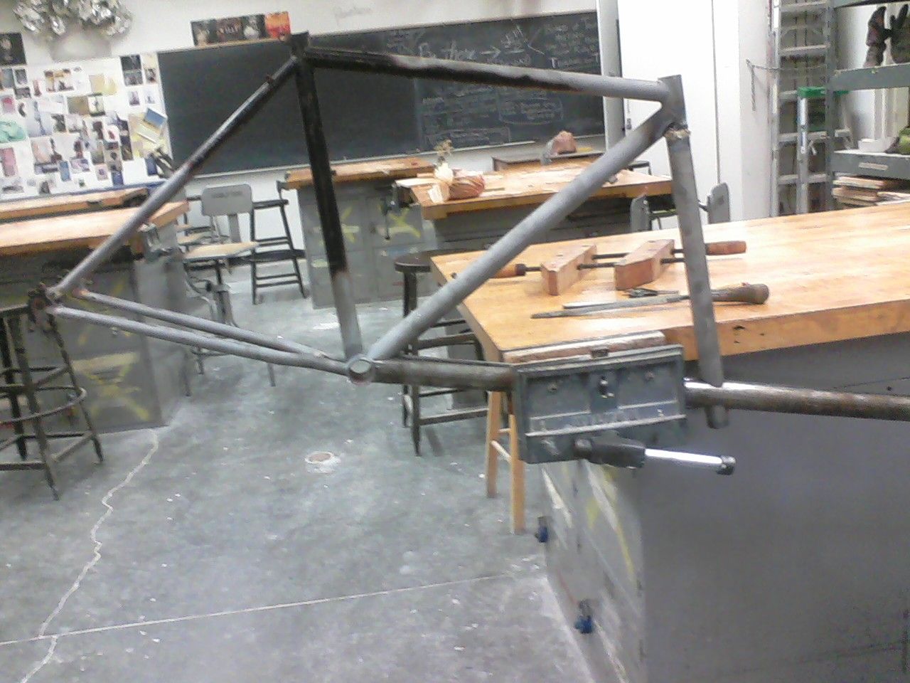 2 Wheeled Cargo Bike From Old Mountain Bike Frame : 8 Steps - Instructables