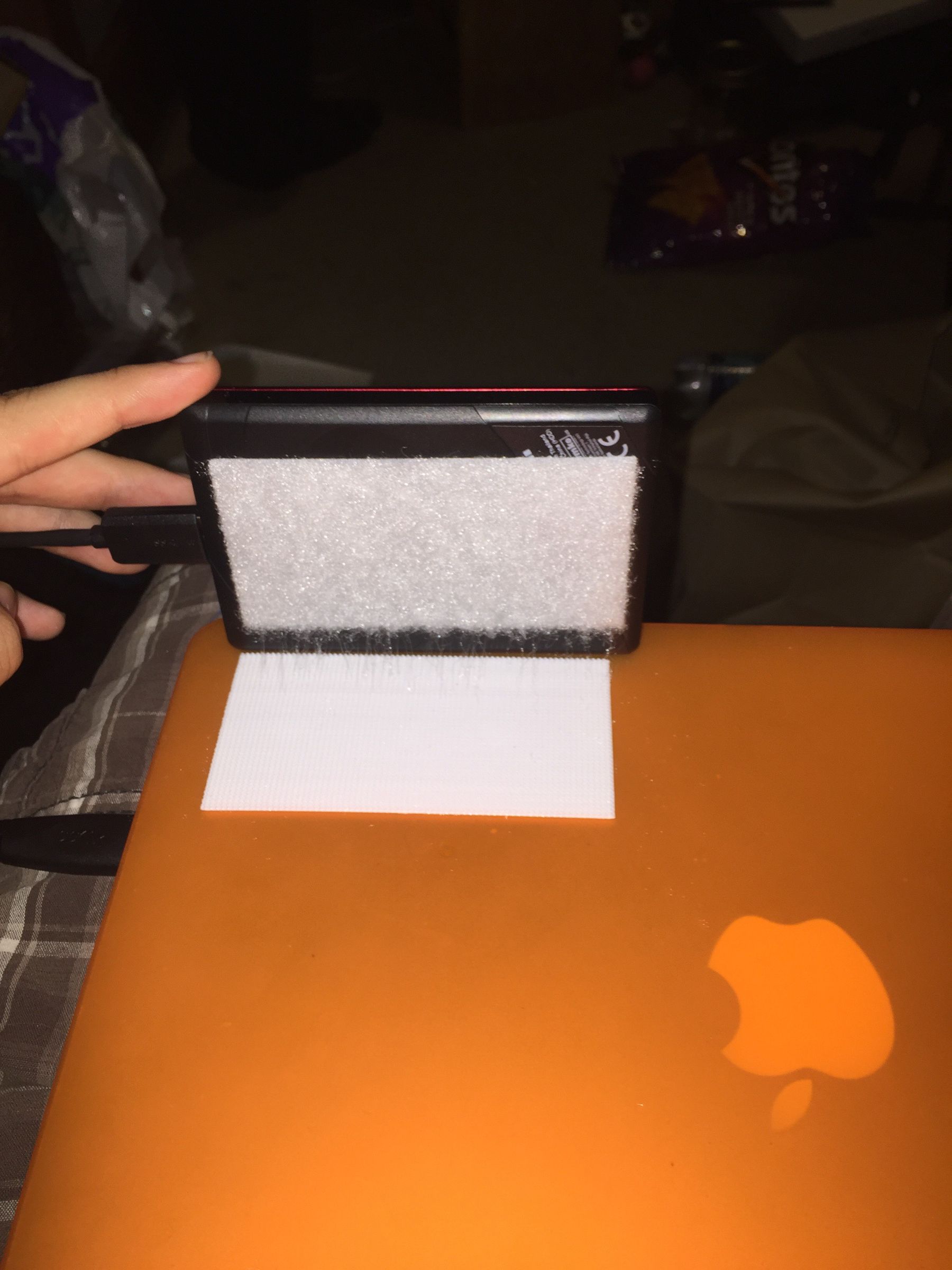 Velcro Your External Hard Drive to Laptop - Instructables
