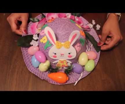 DIY Easter Bonnet - 1 | Easter Decorated Hat DIY - 1 - Instructables