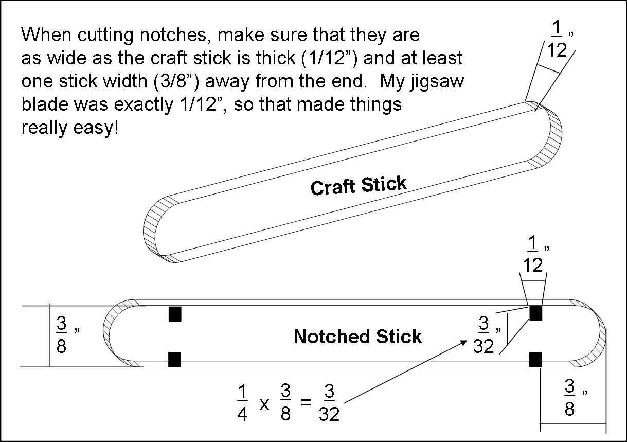 Craft Stick Log Cabin - Instructables