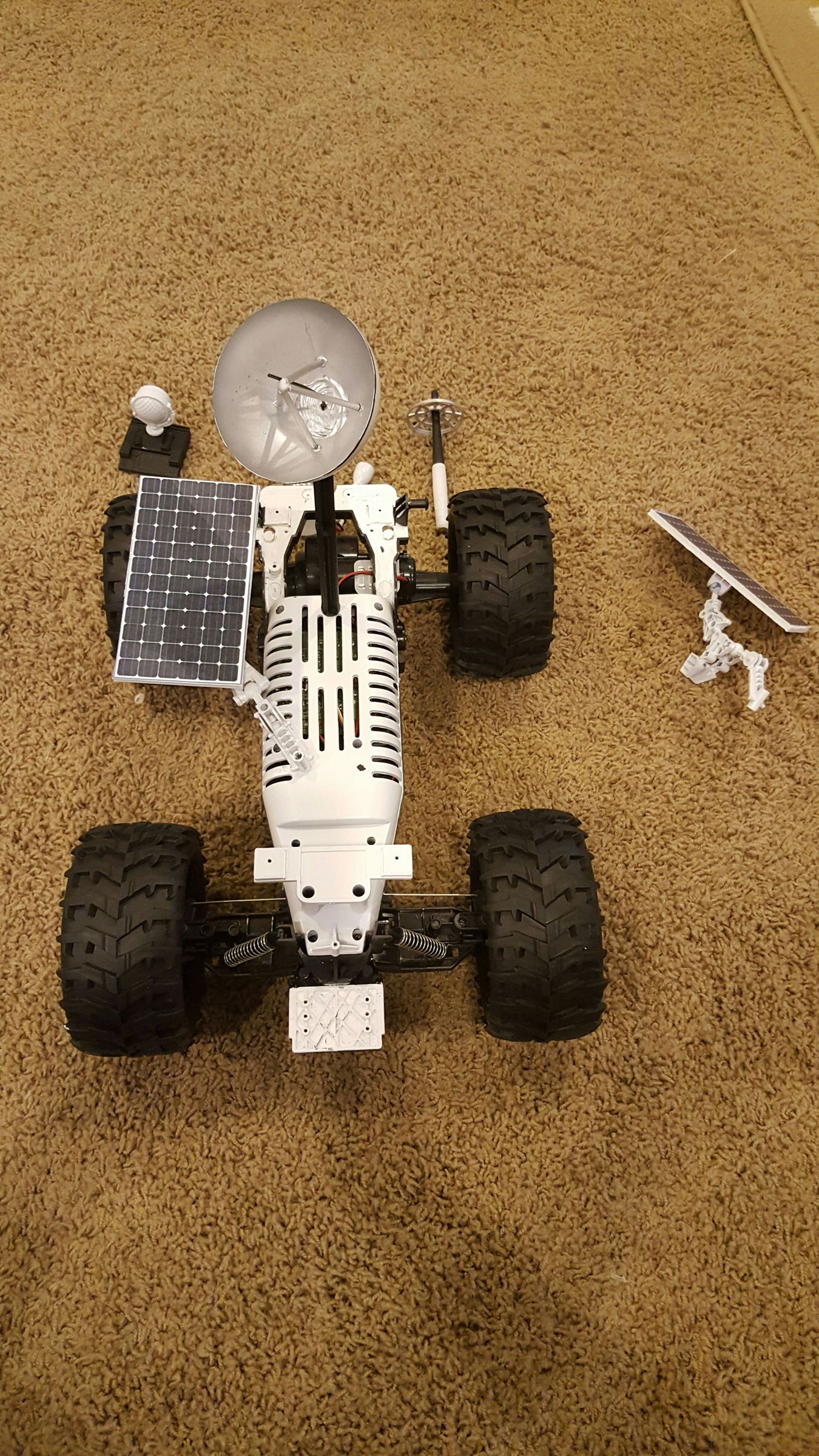 Remote Controlled Mars Rover W/ Android App : 14 Steps (with Pictures ...