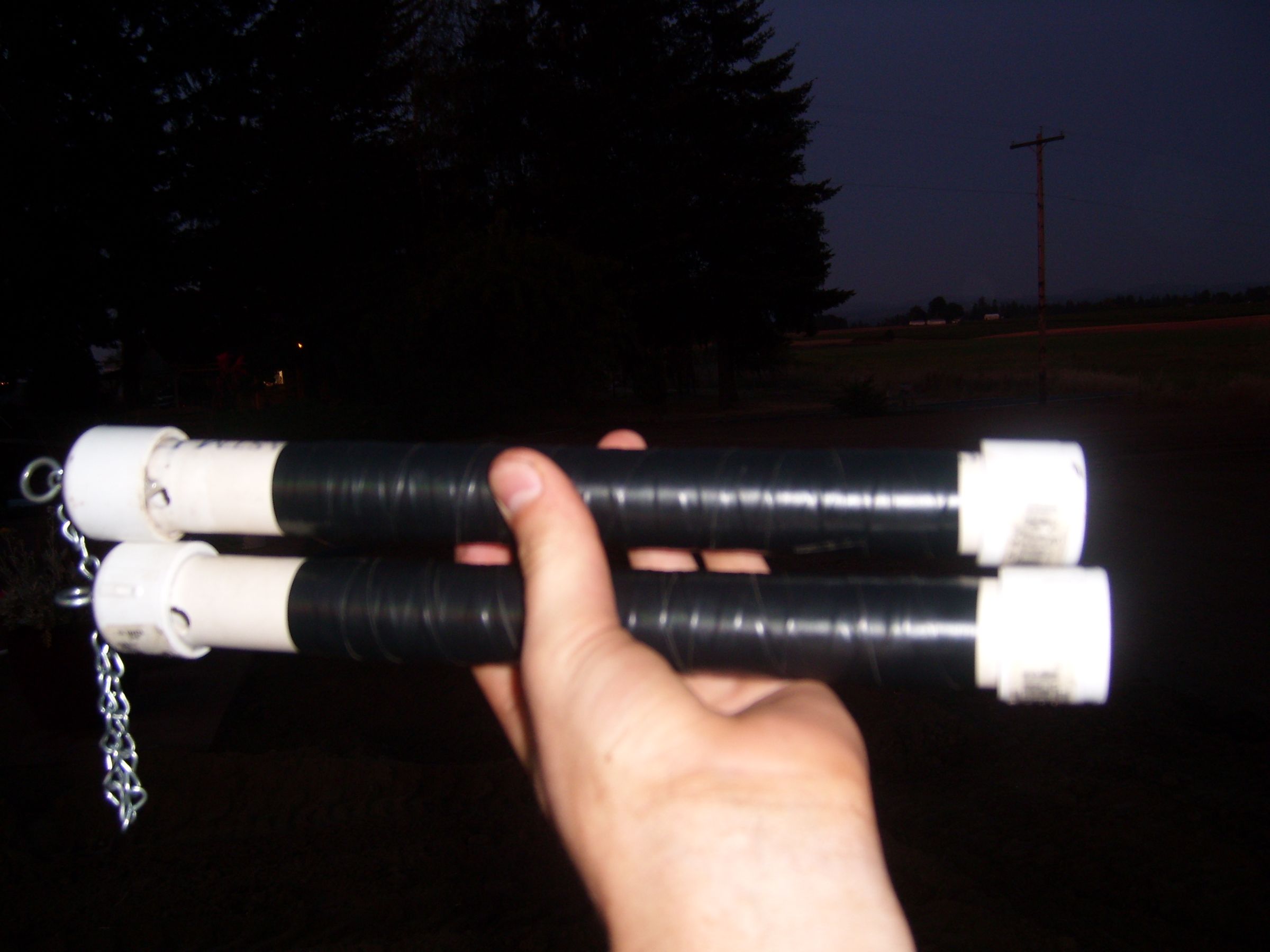 Amazingly Easy to Make PVC Nunchucks for Under $10 : 4 Steps ...