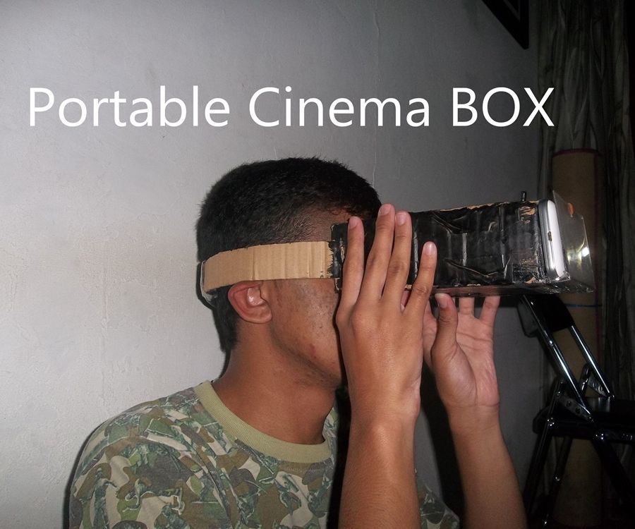 Portable Cinema Box : 4 Steps (with Pictures) - Instructables