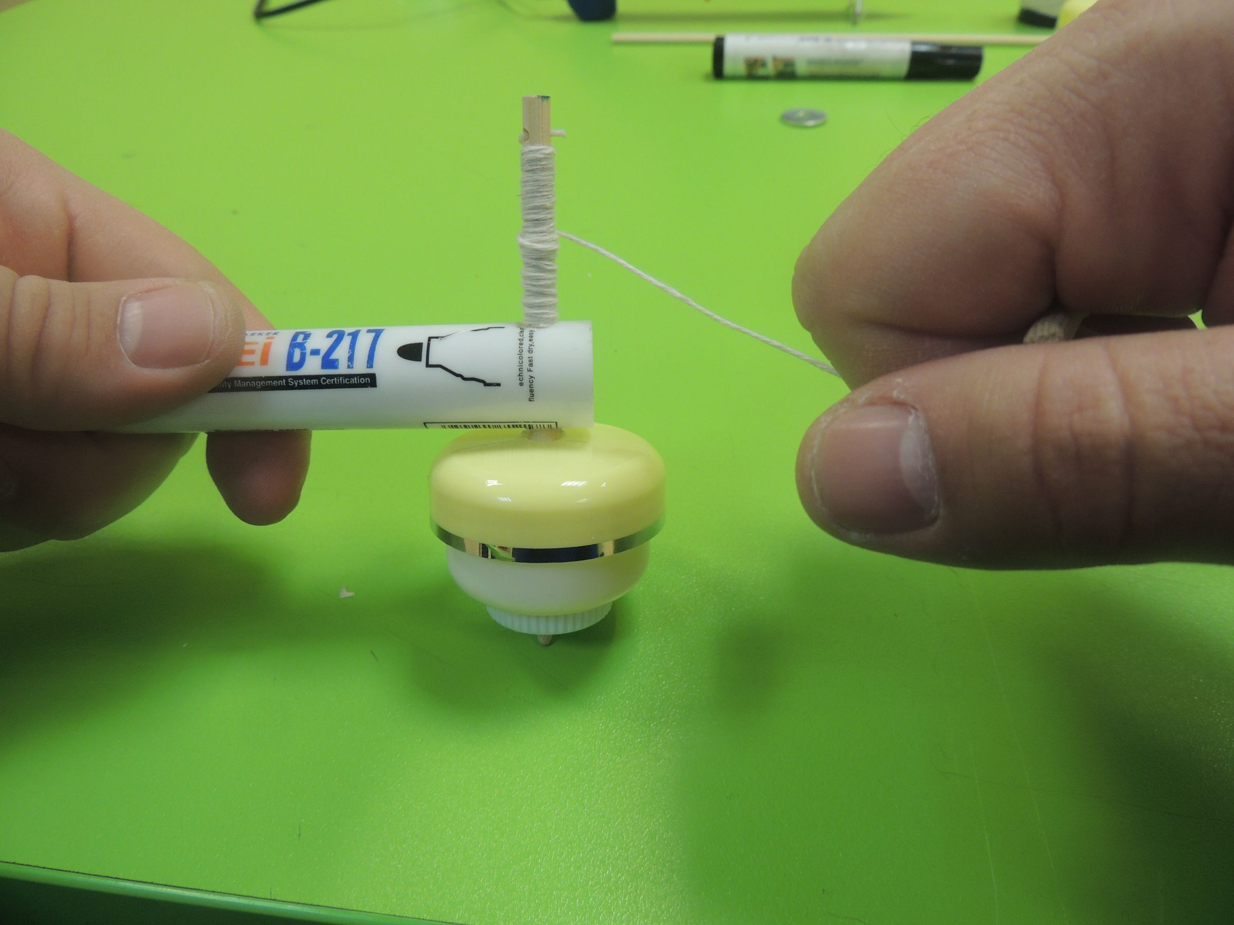 Spinning Top (easy, Cheap and Quick to Make) : 9 Steps (with Pictures ...