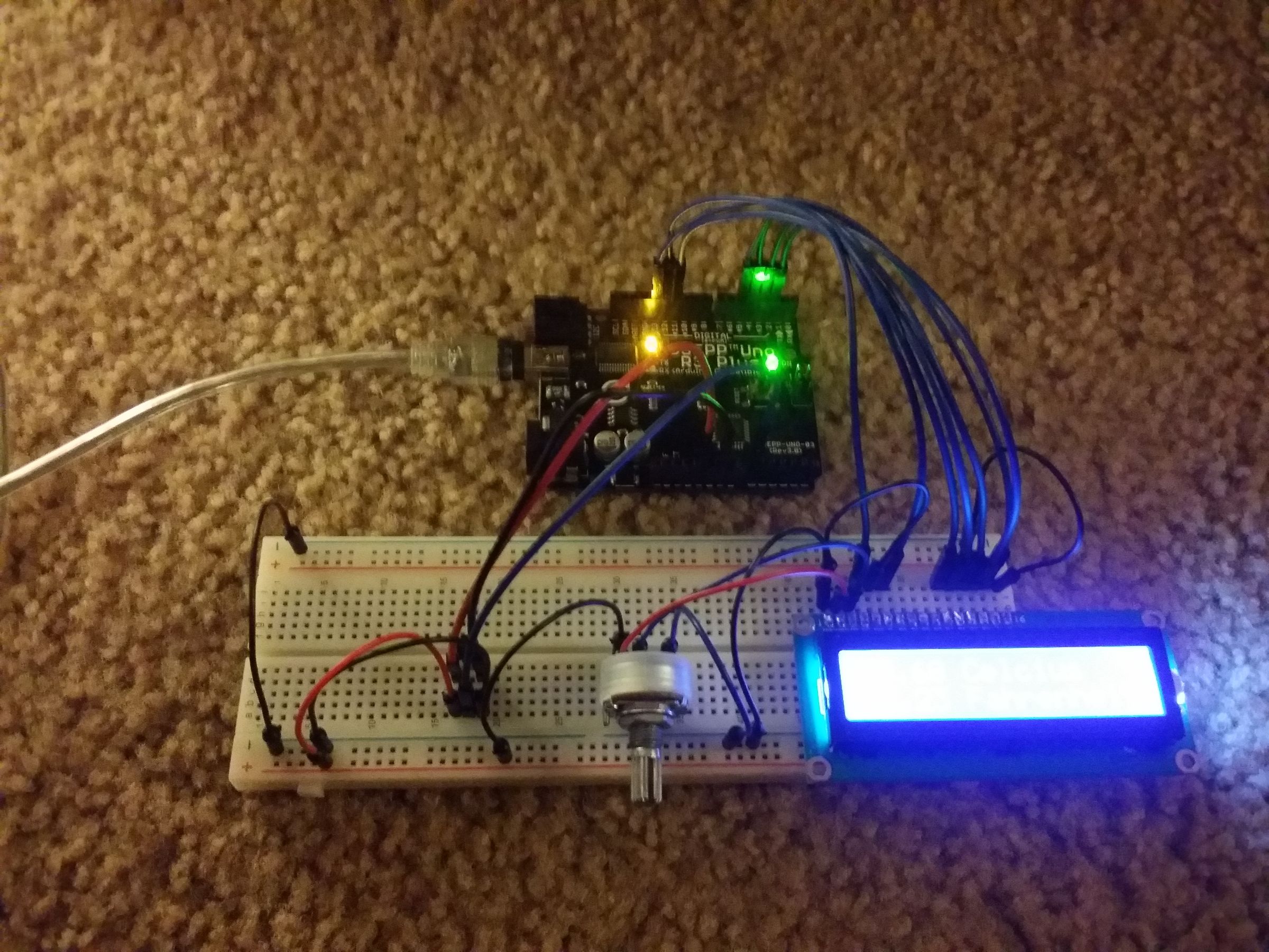 Arduino Powered Temperature Sensor With LCD Output First Time Author ...