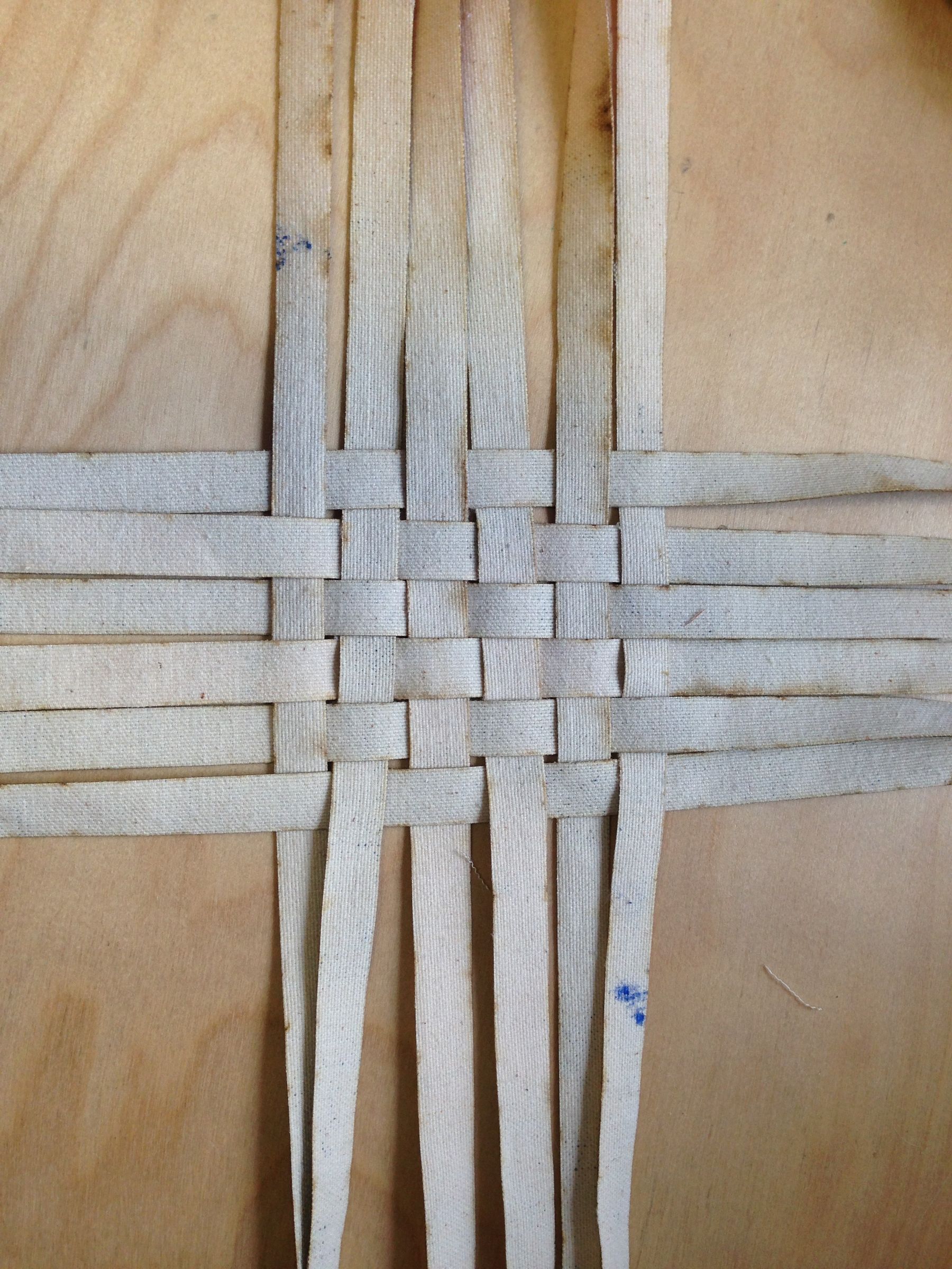 Painted Canvas Strip Basket : 9 Steps (with Pictures) - Instructables