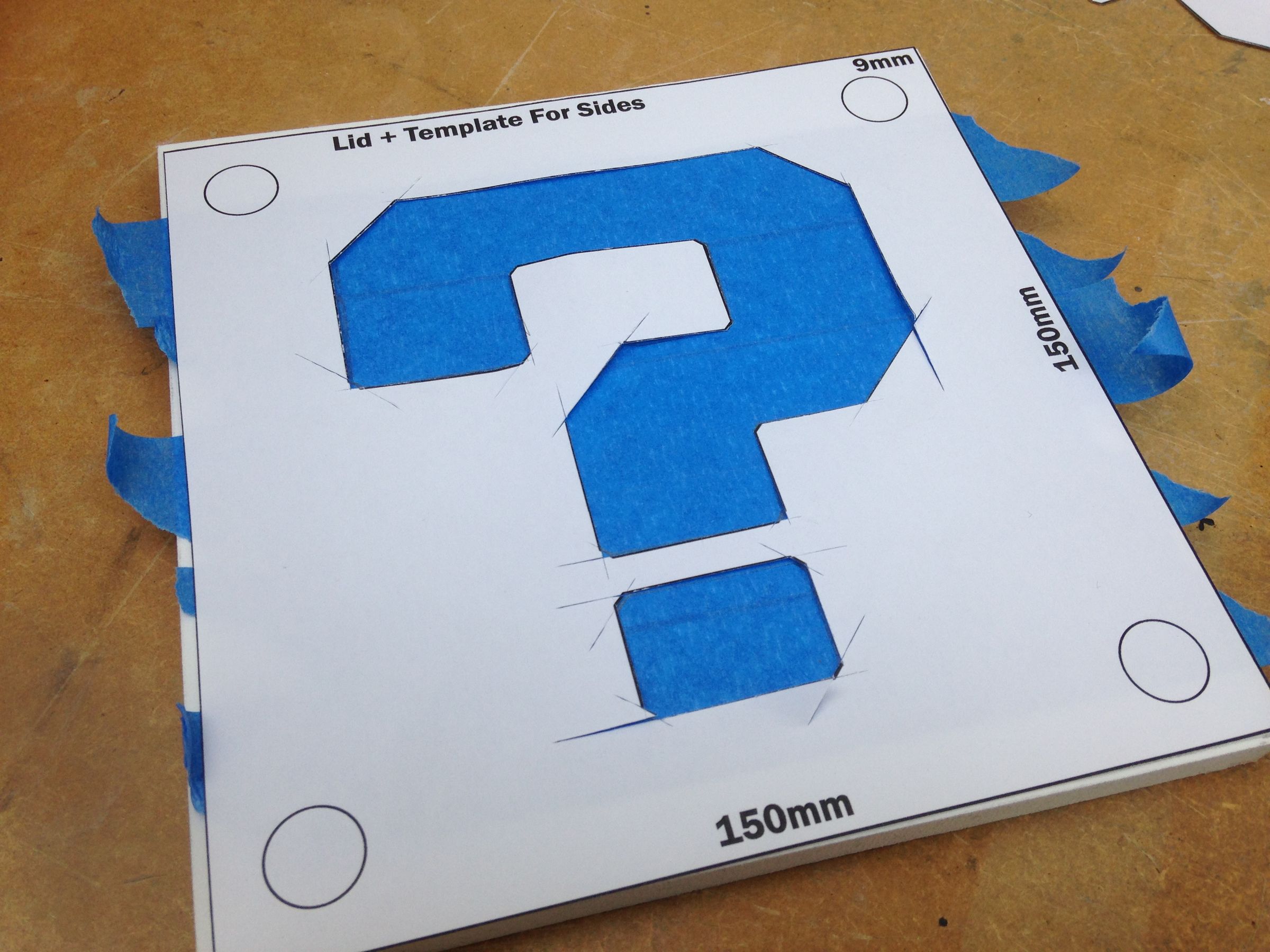 Super Mario: Question Block Box : 11 Steps (with Pictures) - Instructables