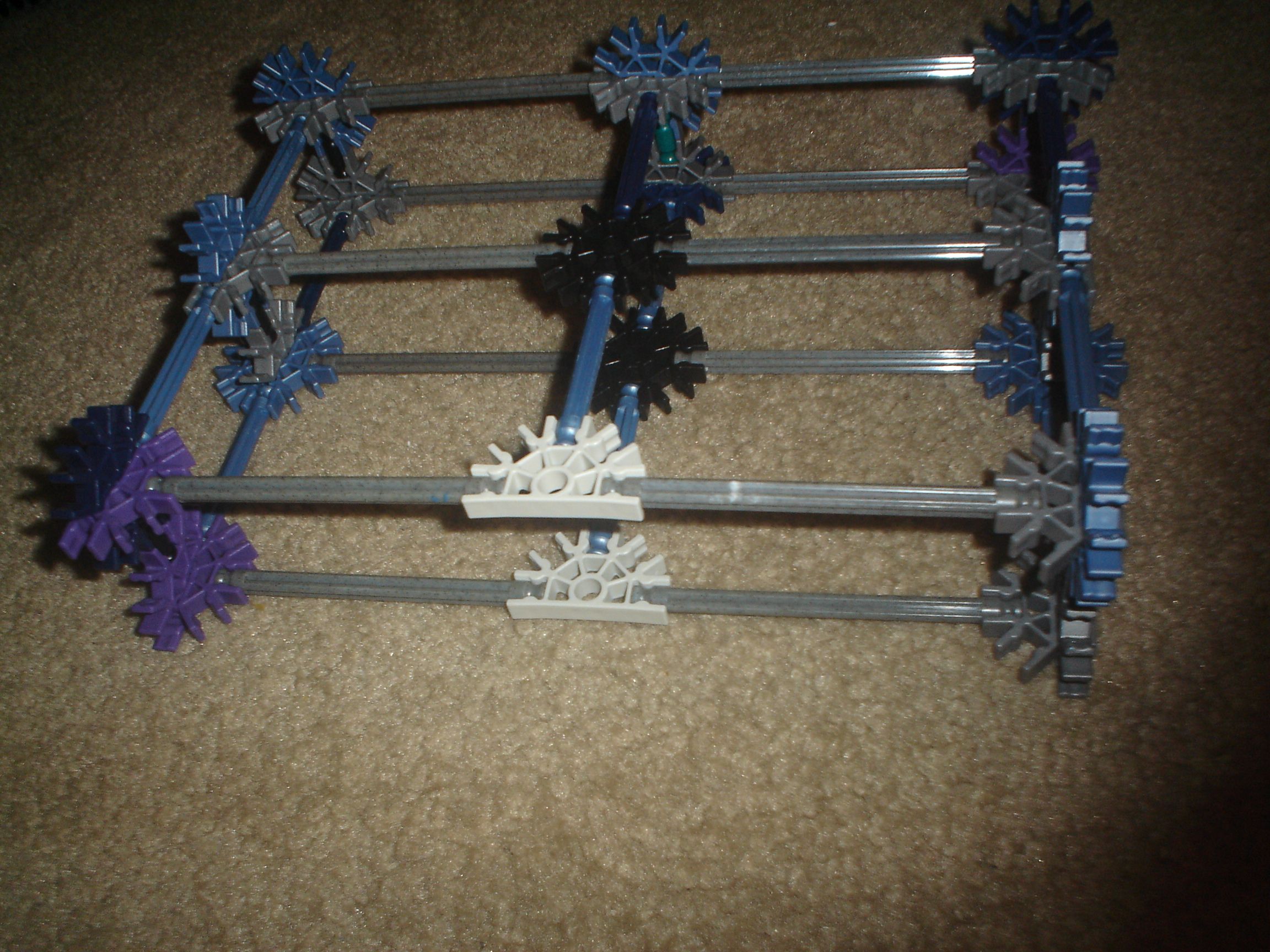 Simple K'nex Video Game Rack - Instructables