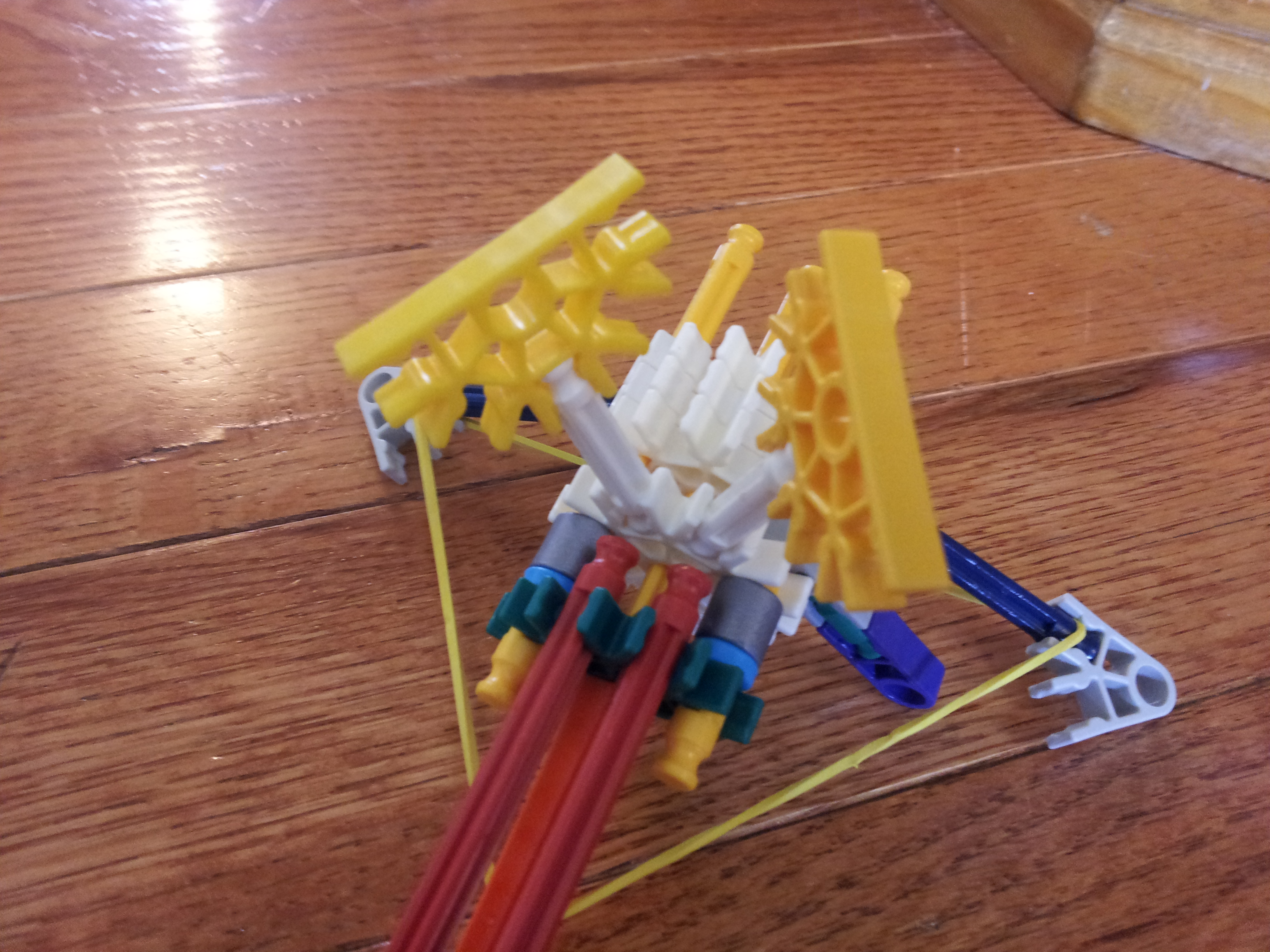 How to Make a Mini K'NEX Crossbow Turret : 4 Steps - Instructables