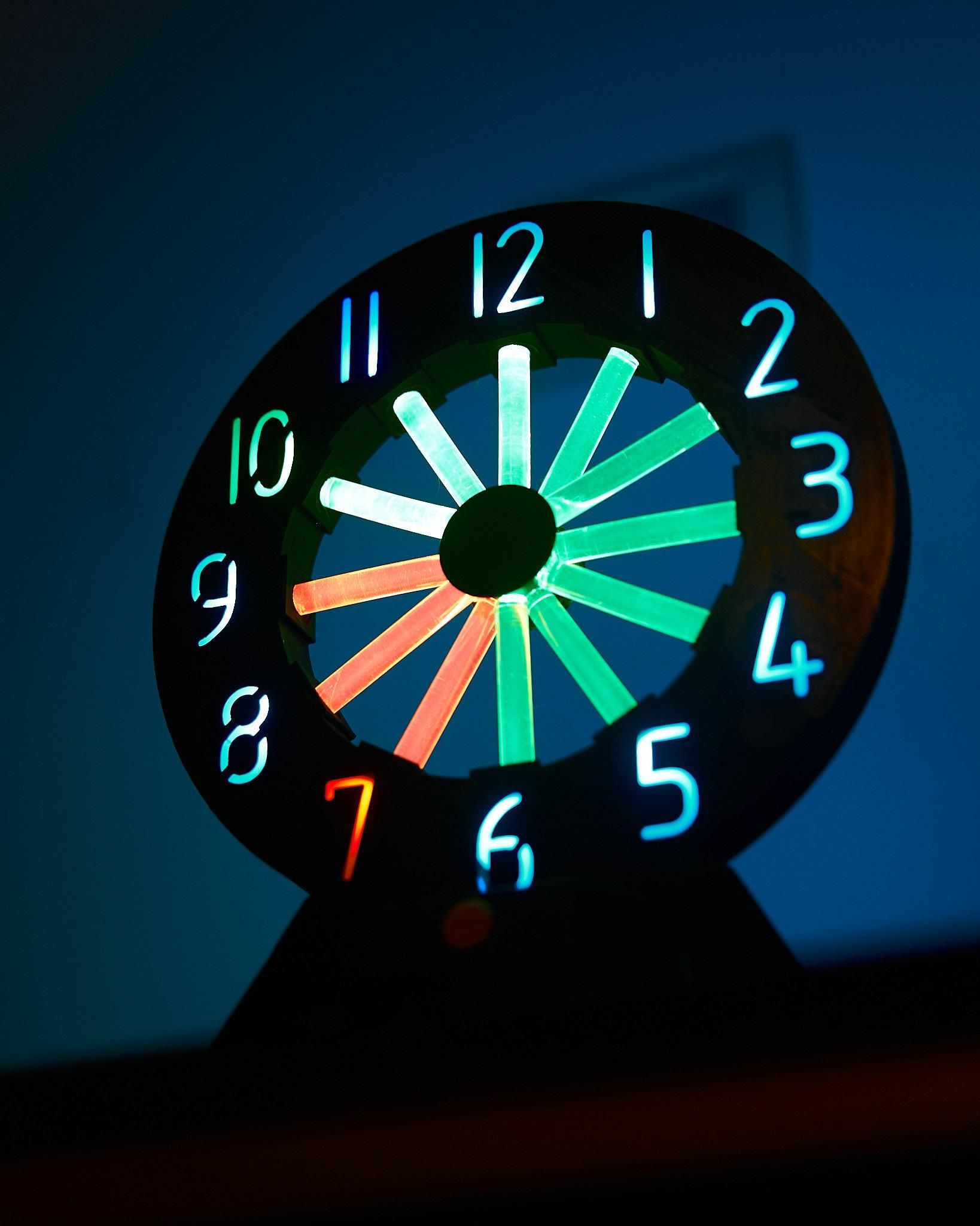 Functional Hollow LED Clock : 6 Steps (with Pictures) - Instructables