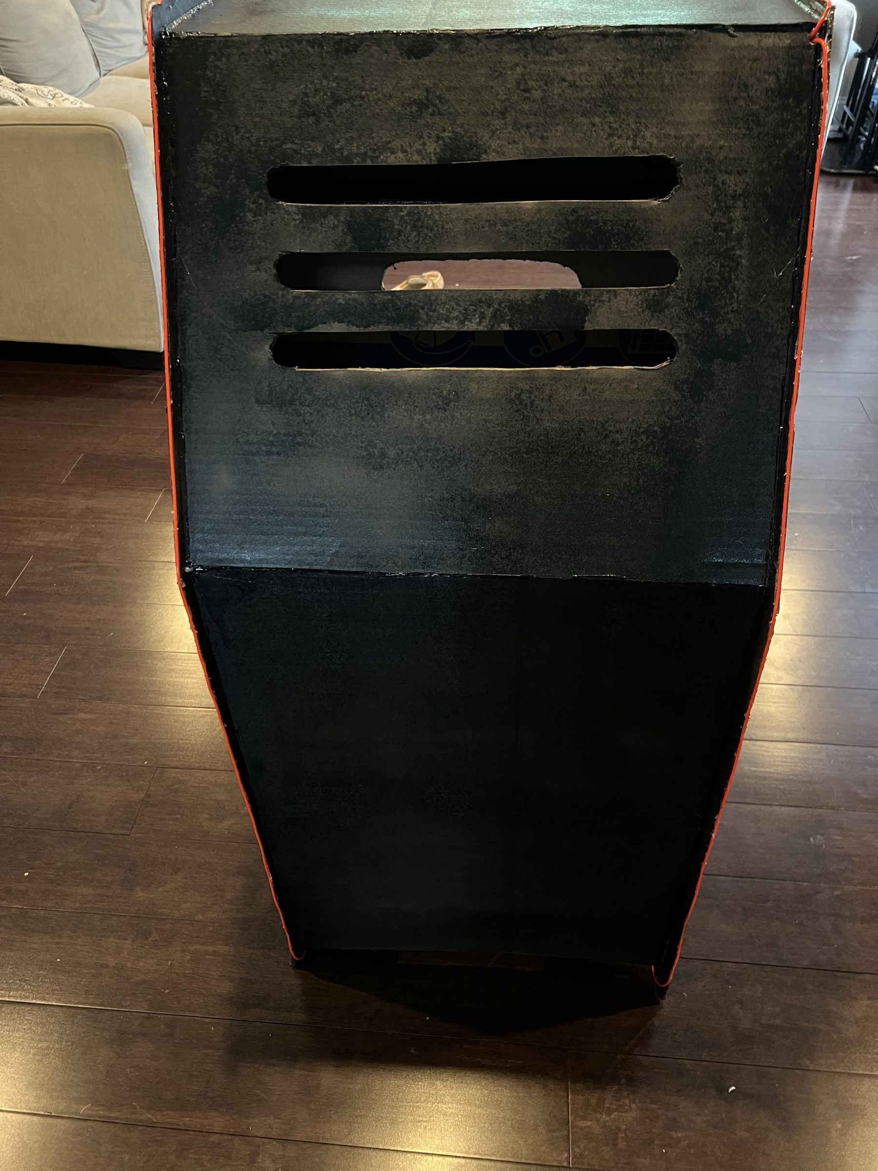 DIY Glowing Arcade Halloween Cardboard Costume : 11 Steps (with ...