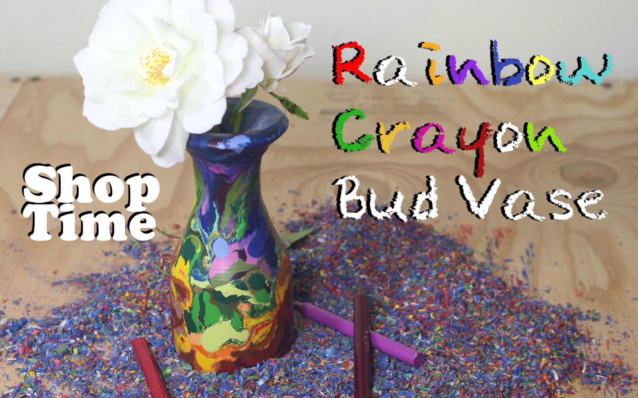 Rainbow Bud Vase : 4 Steps (with Pictures) - Instructables