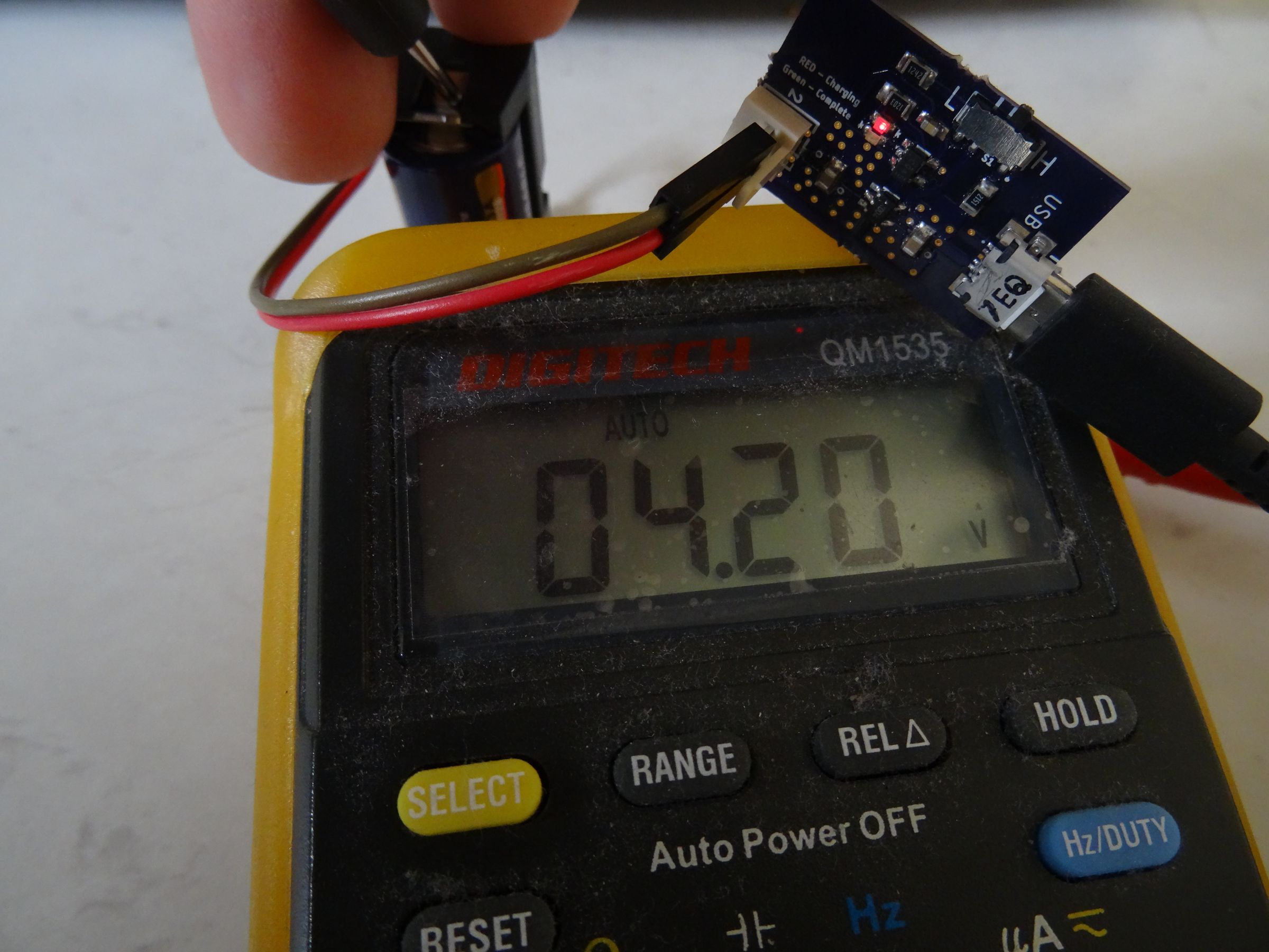 MCP73831 Li-Ion / Li-Polymer Battery Charger With Charge Complete ...