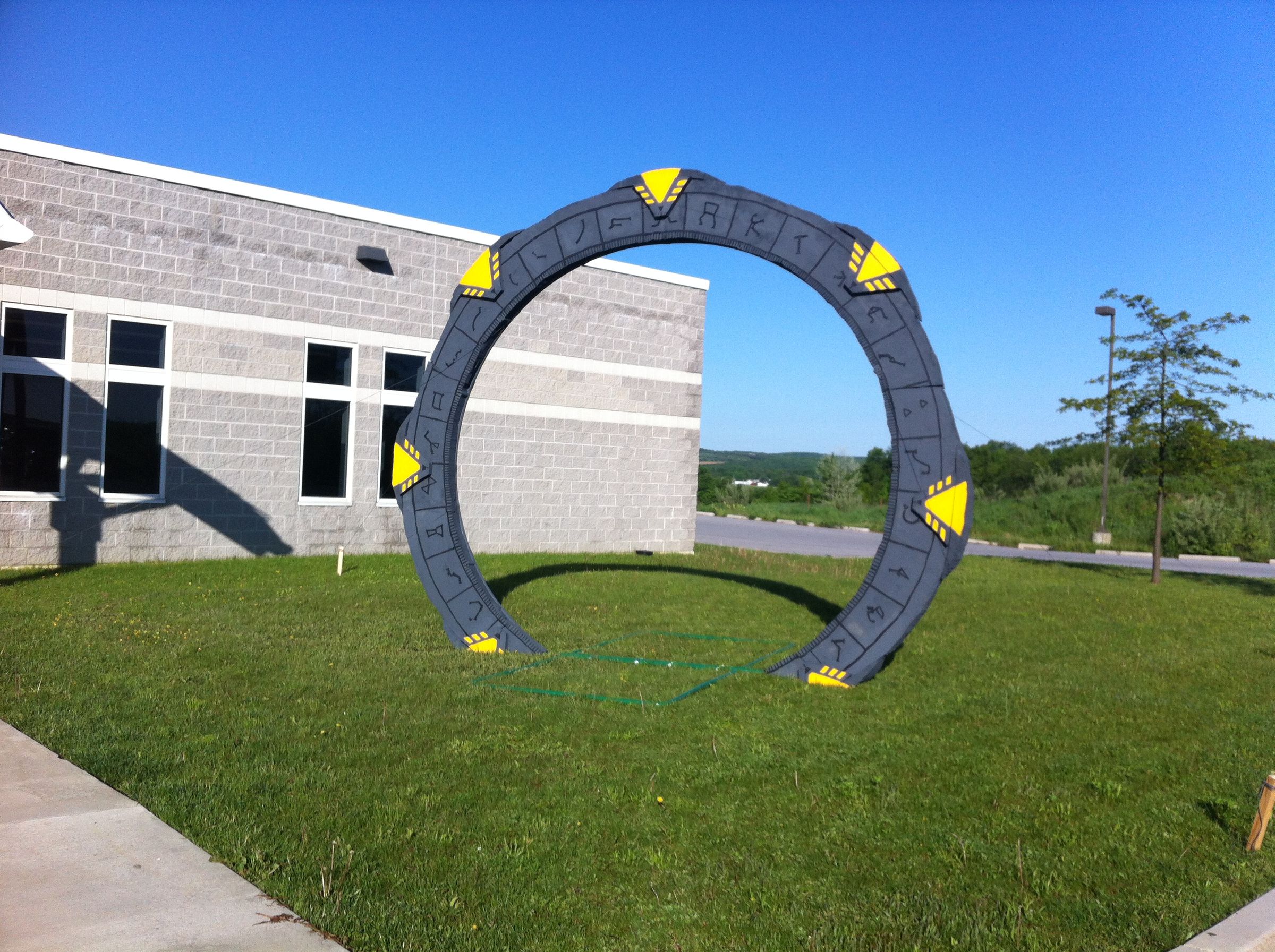 Lifesize Stargate for Sci-Fi Valley Con - Instructables