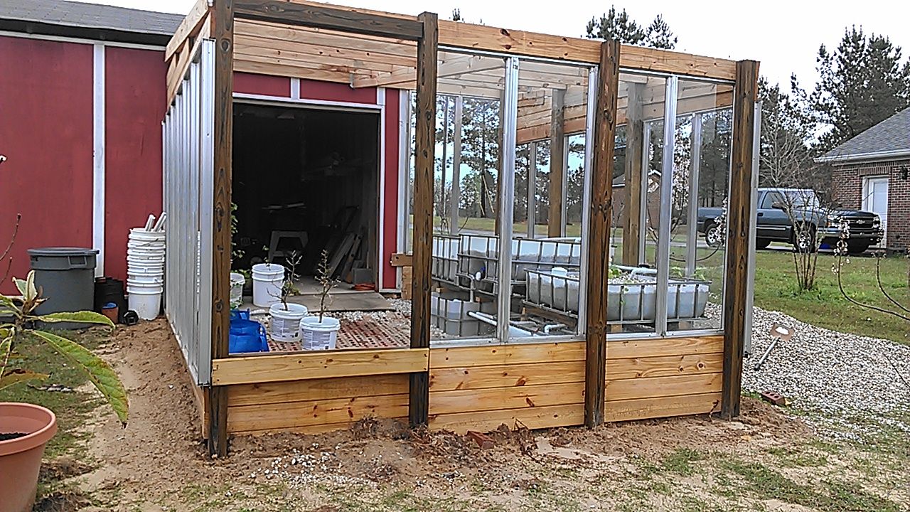 Greenhouse Addition and Aquaponics : 5 Steps (with Pictures ...