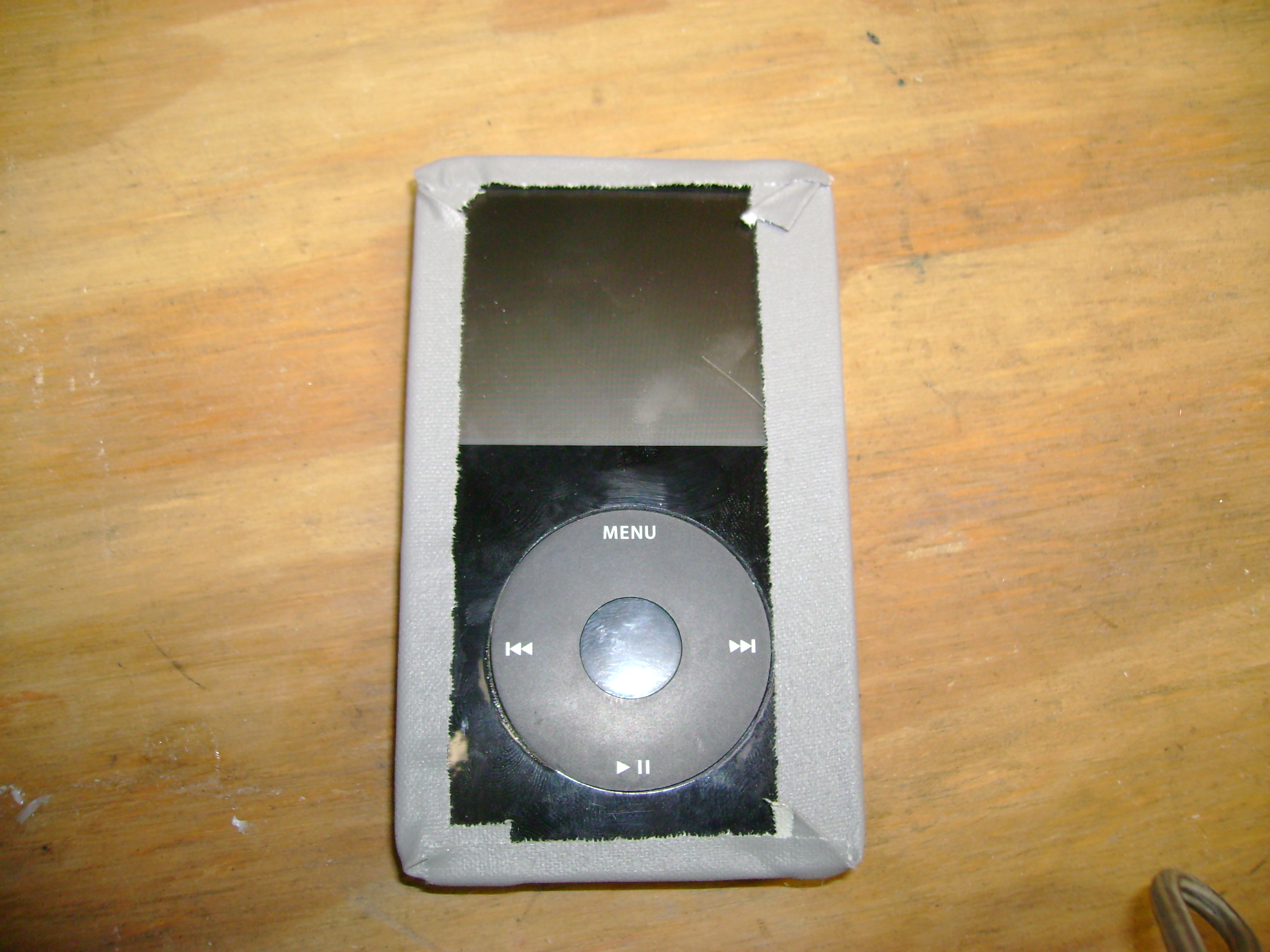 Brushed Steel IPod Back! : 6 Steps - Instructables