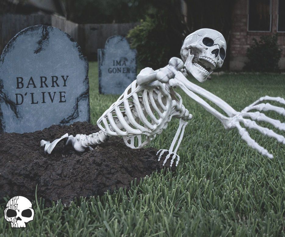 Graveyard Skeleton : 10 Steps (with Pictures) - Instructables