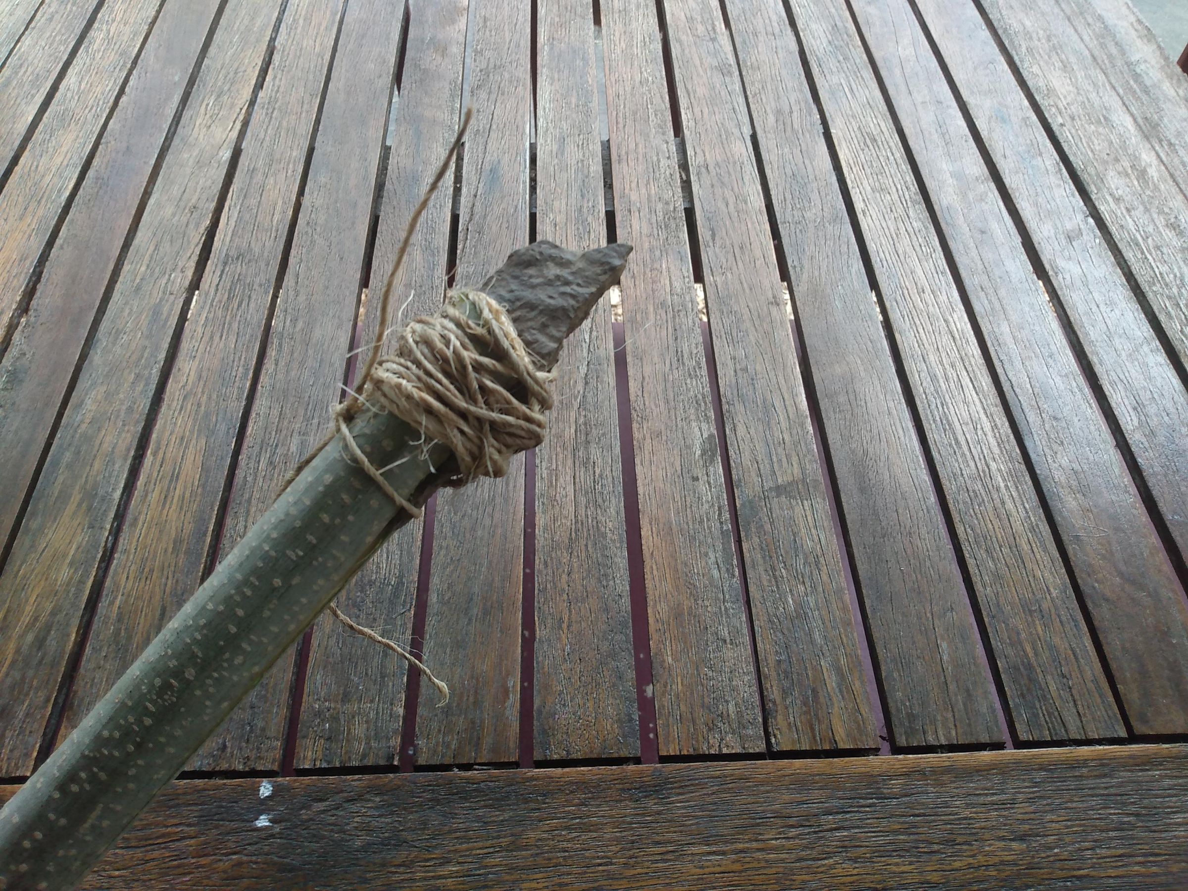 Easy DIY Medieval Stone Spear : 5 Steps (with Pictures) - Instructables