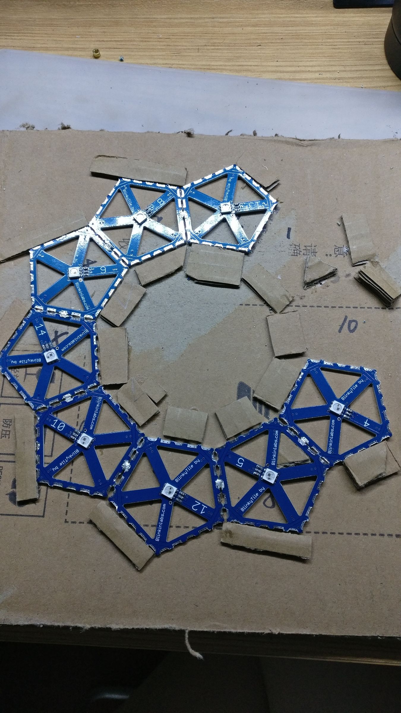 Pentagon LED Sculpture : 11 Steps (with Pictures) - Instructables