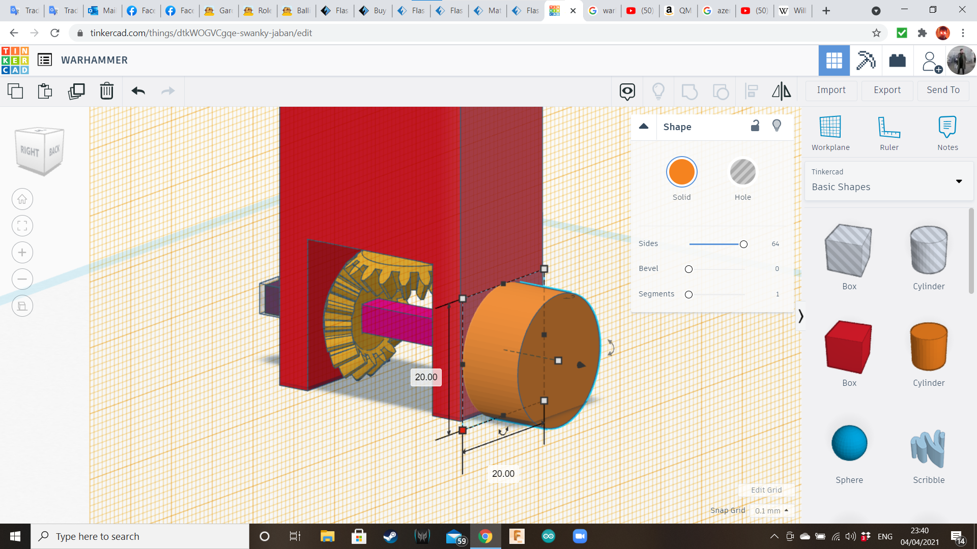Tinkercad Robotics for (High) School: Walking Warhammer 40K's ...