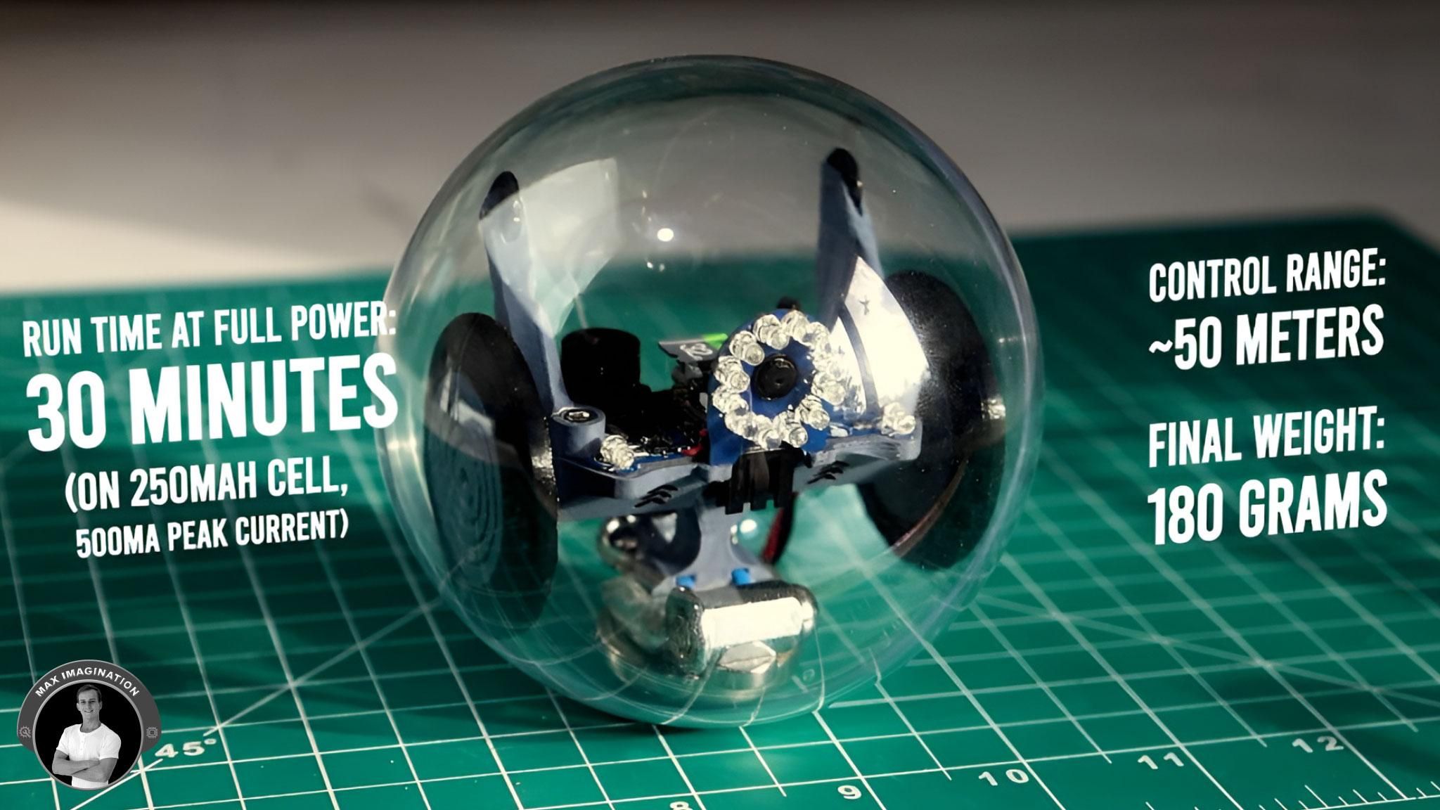 ESP-ROLL: Build a Spherical Self-balancing Robot With ESP32 Camera! : 15 Steps (with Pictures ...